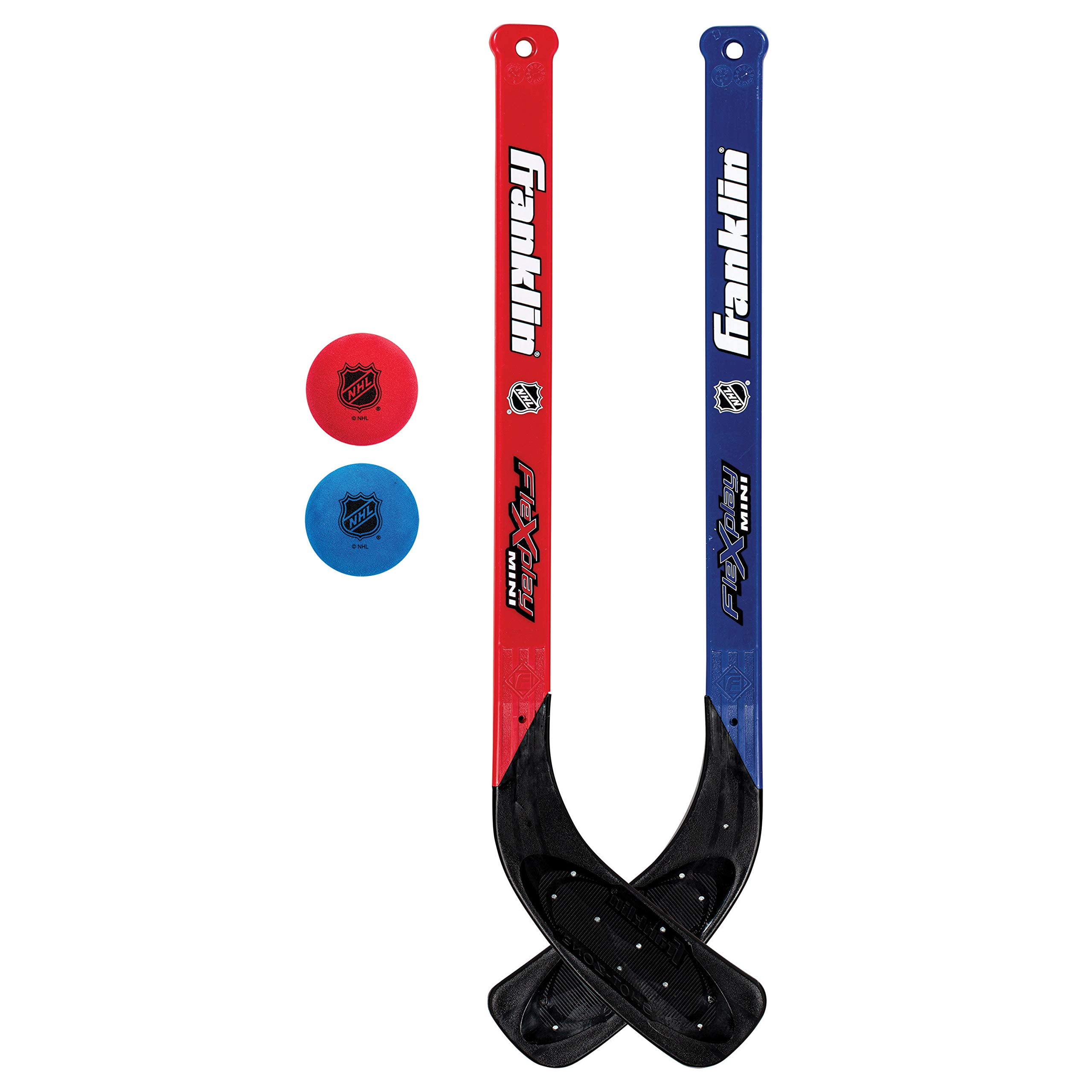 Franklin Sports Mini Hockey Flex Stick and Ball Set - Play Knee Hockey ...