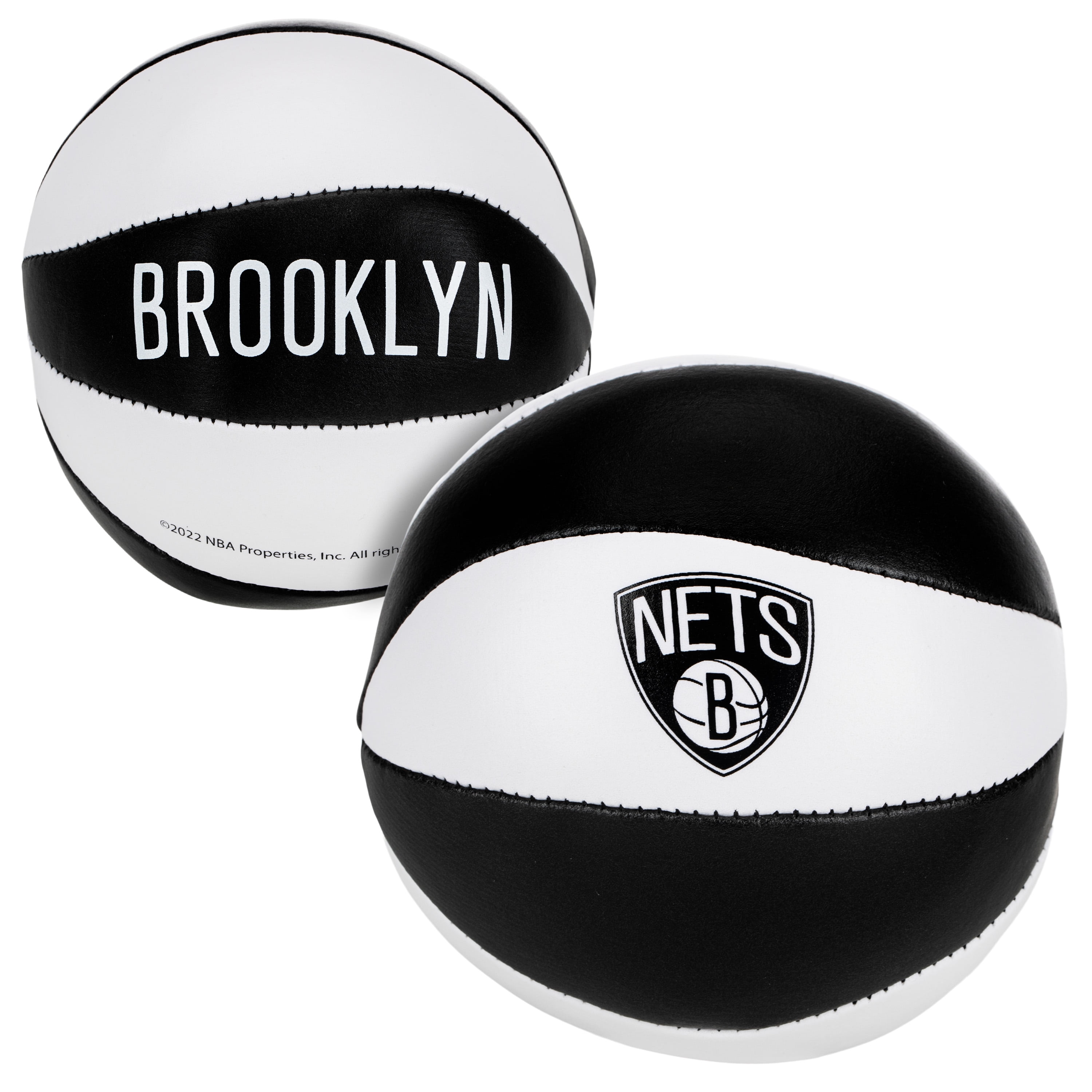 Franklin Sports NBA Brooklyn Nets Toy Basketballs - 2 Pack of Kids Soft ...