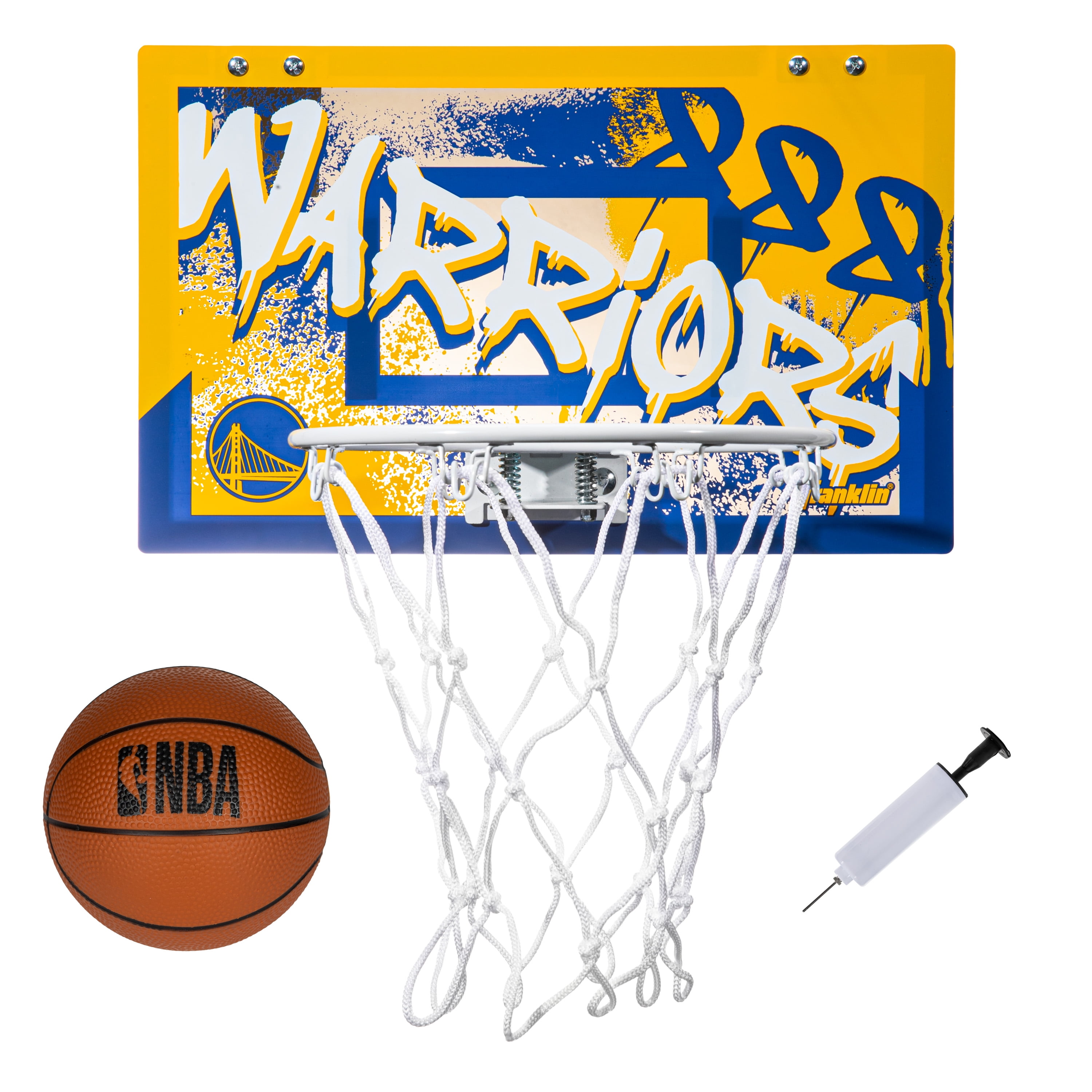 Sports NBA Golden State Warriors Over the Door Basketball Hoop ...