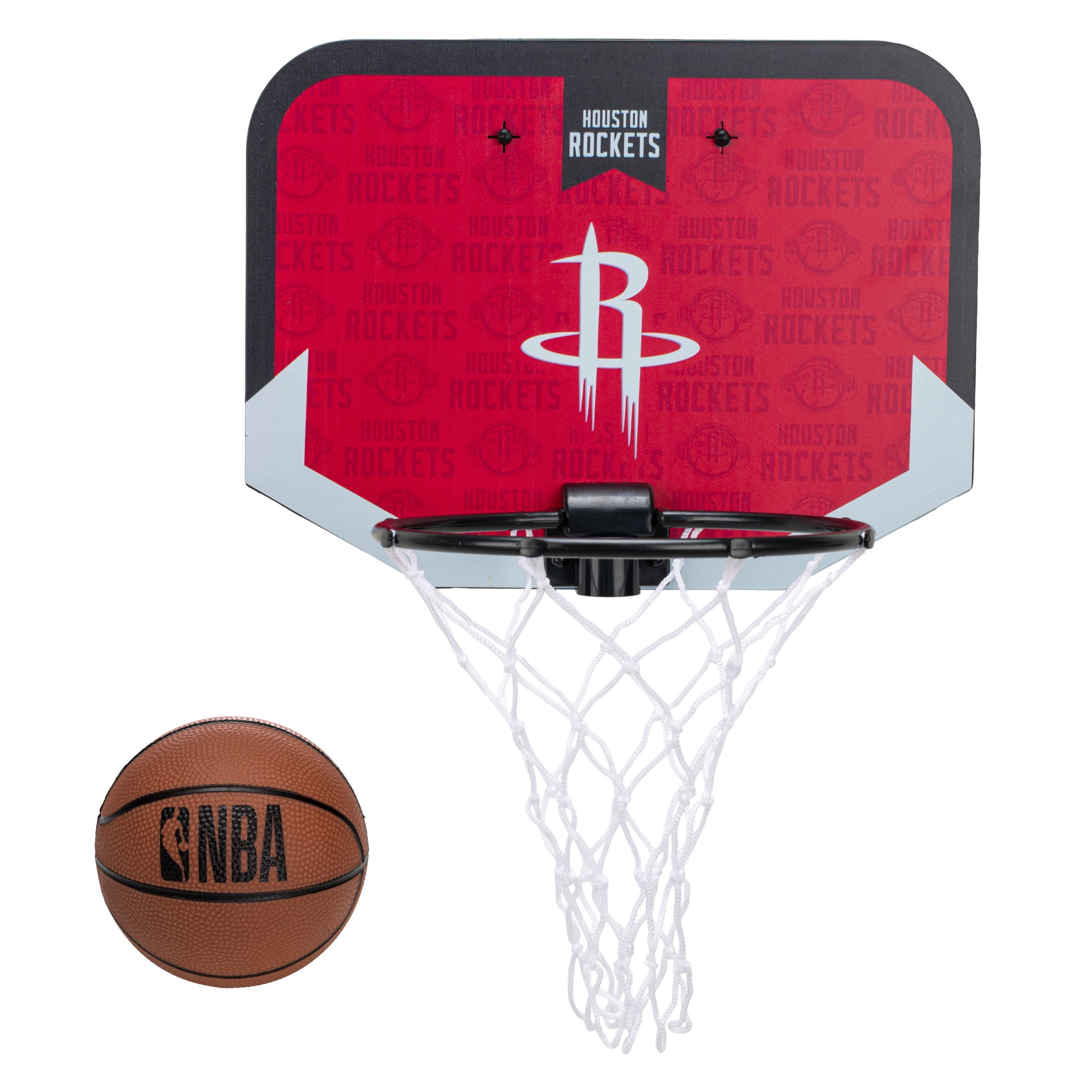 Franklin Sports NBA Houston Rockets Mini Over the Door Basketball Hoop ...