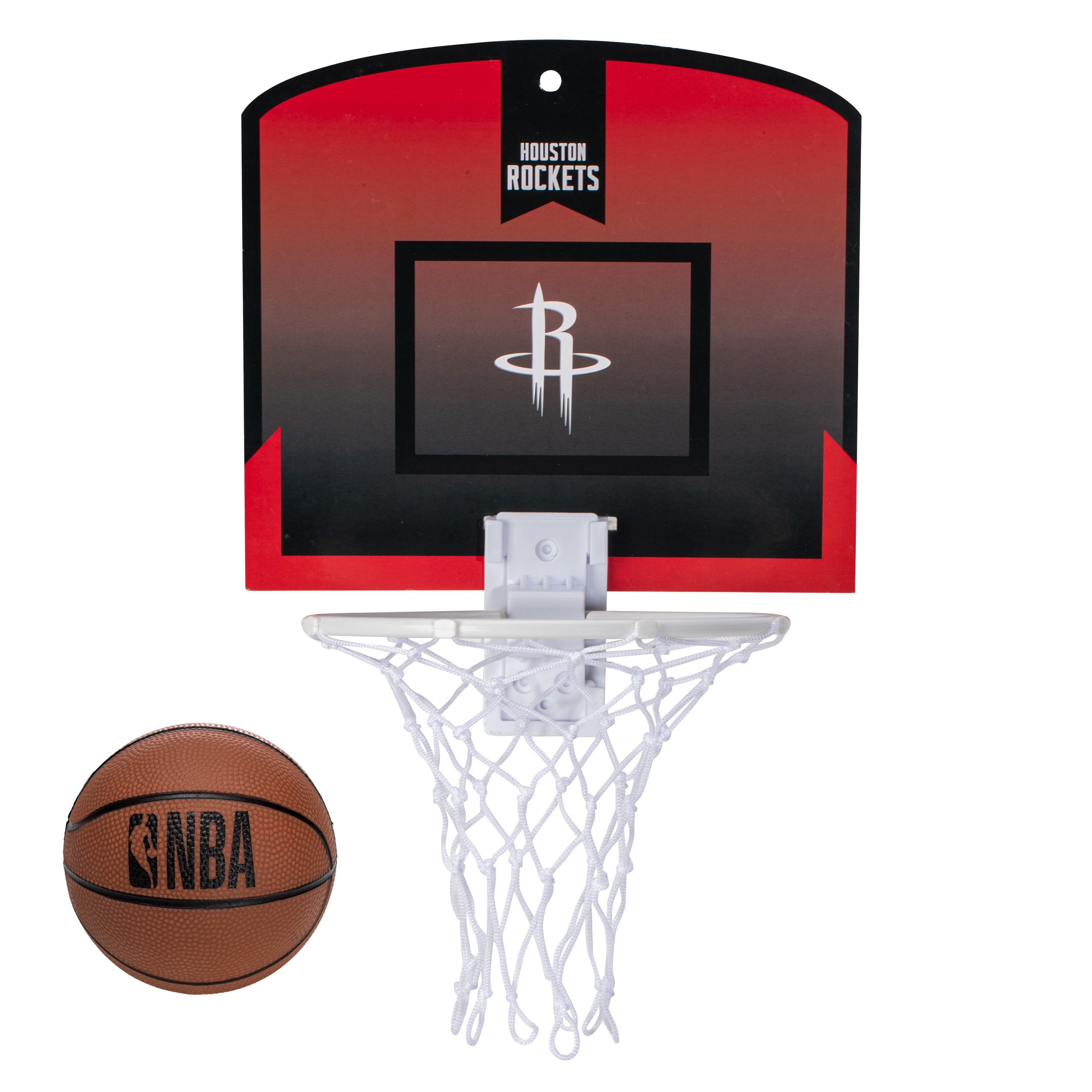 Franklin Sports NBA Houston Rockets Mini Over the Door Basketball Hoop ...