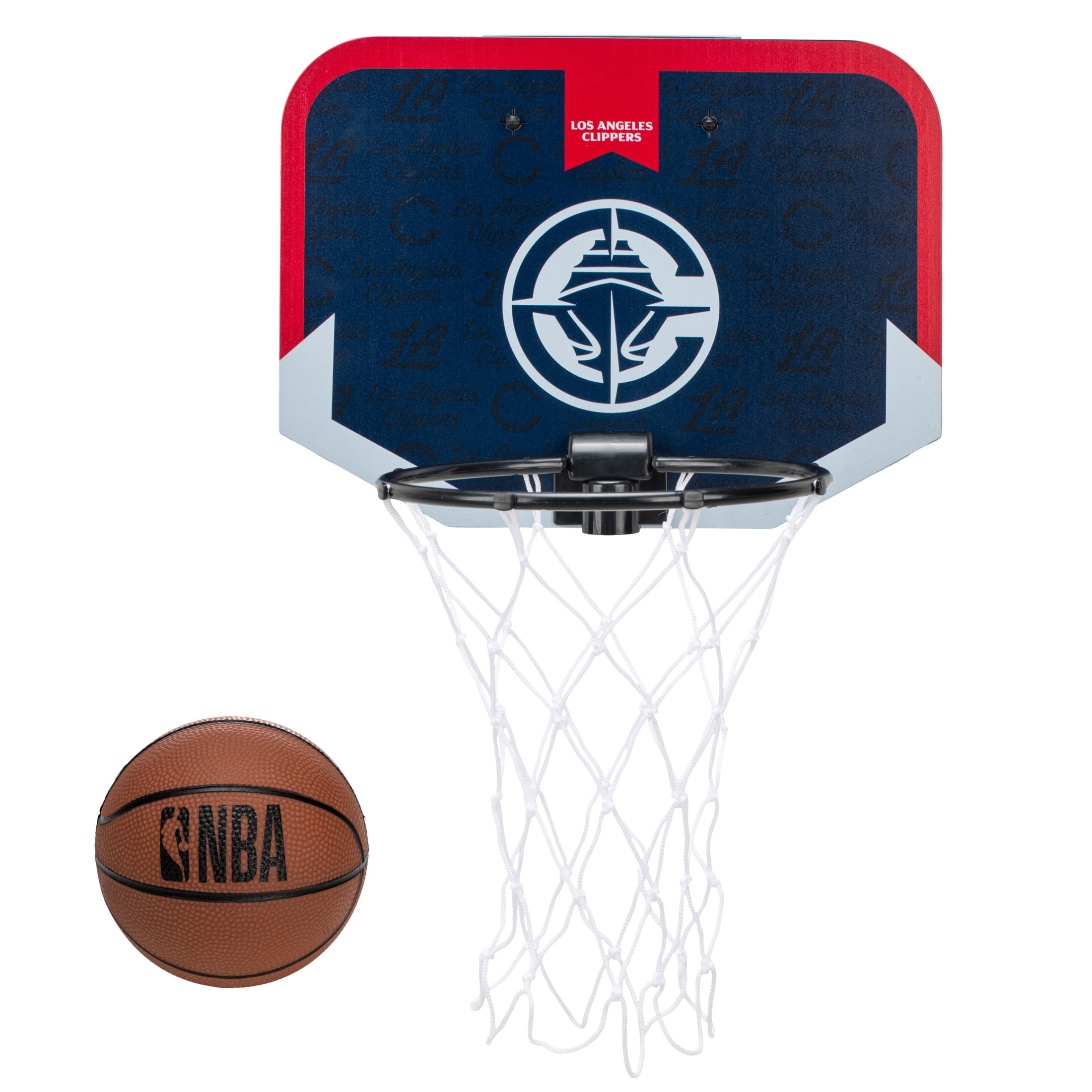 Franklin Sports NBA Los Angeles Clippers Mini Over the Door Basketball ...