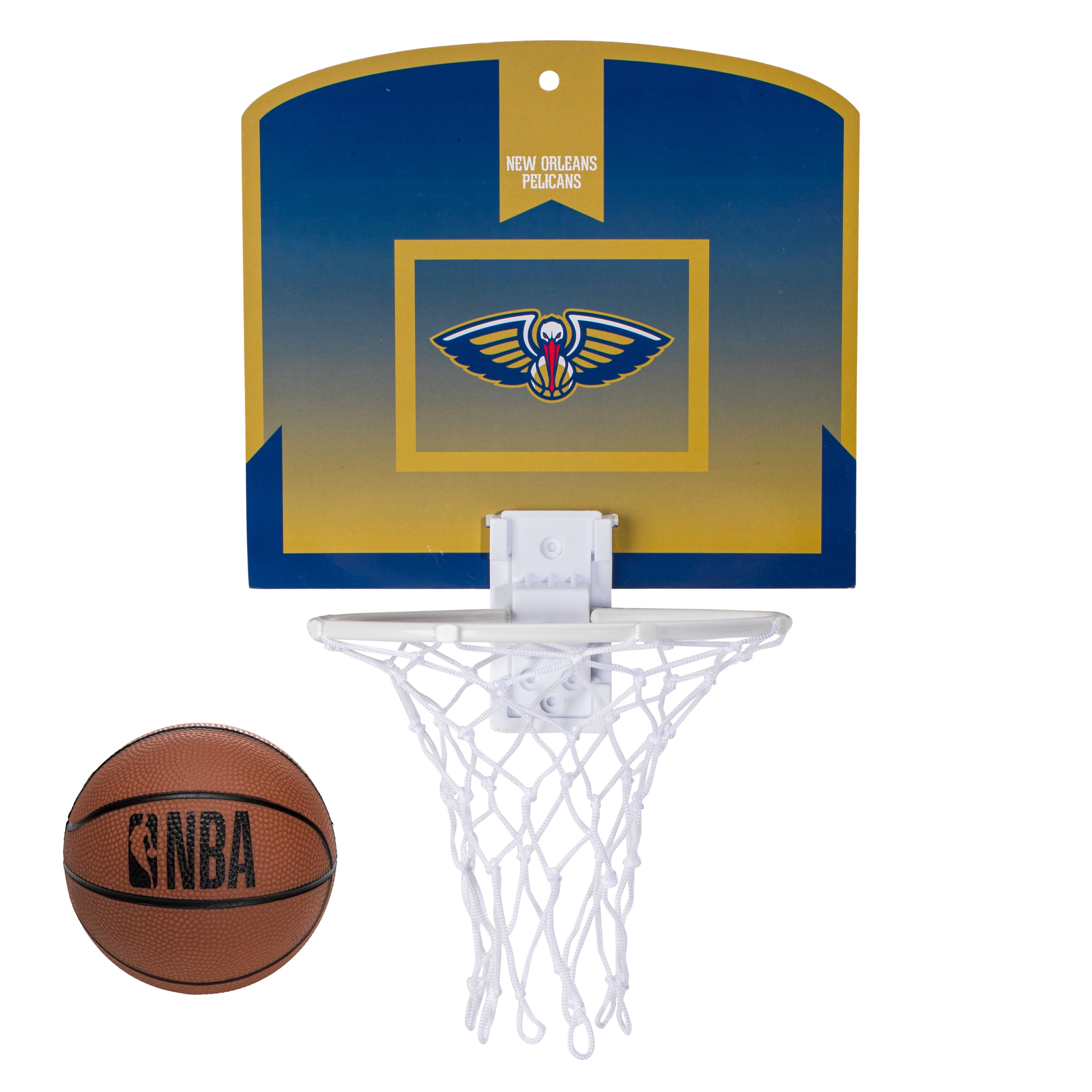 Franklin Sports NBA New Orleans Pelicans Mini Over the Door Basketball ...
