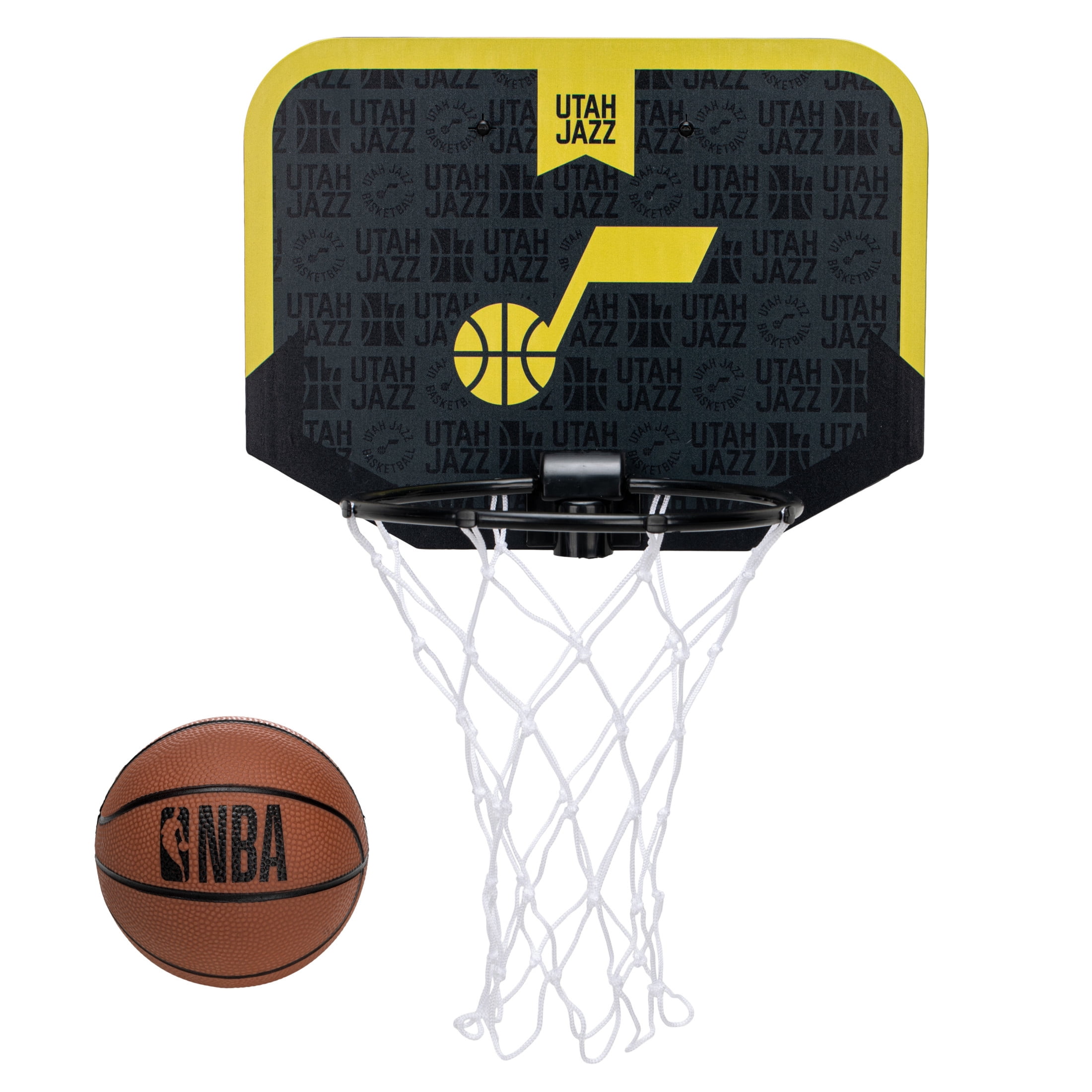 Franklin Sports NBA Utah Jazz Mini Over the Door Basketball Hoop - Kids ...