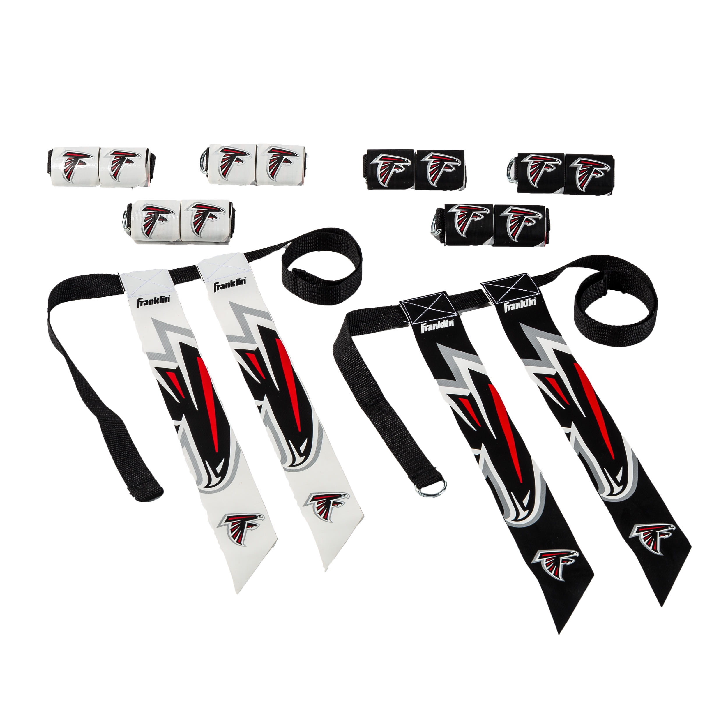 Franklin Sports NFL Atlanta Falcons Youth Flag Football Set - 8 Player ...