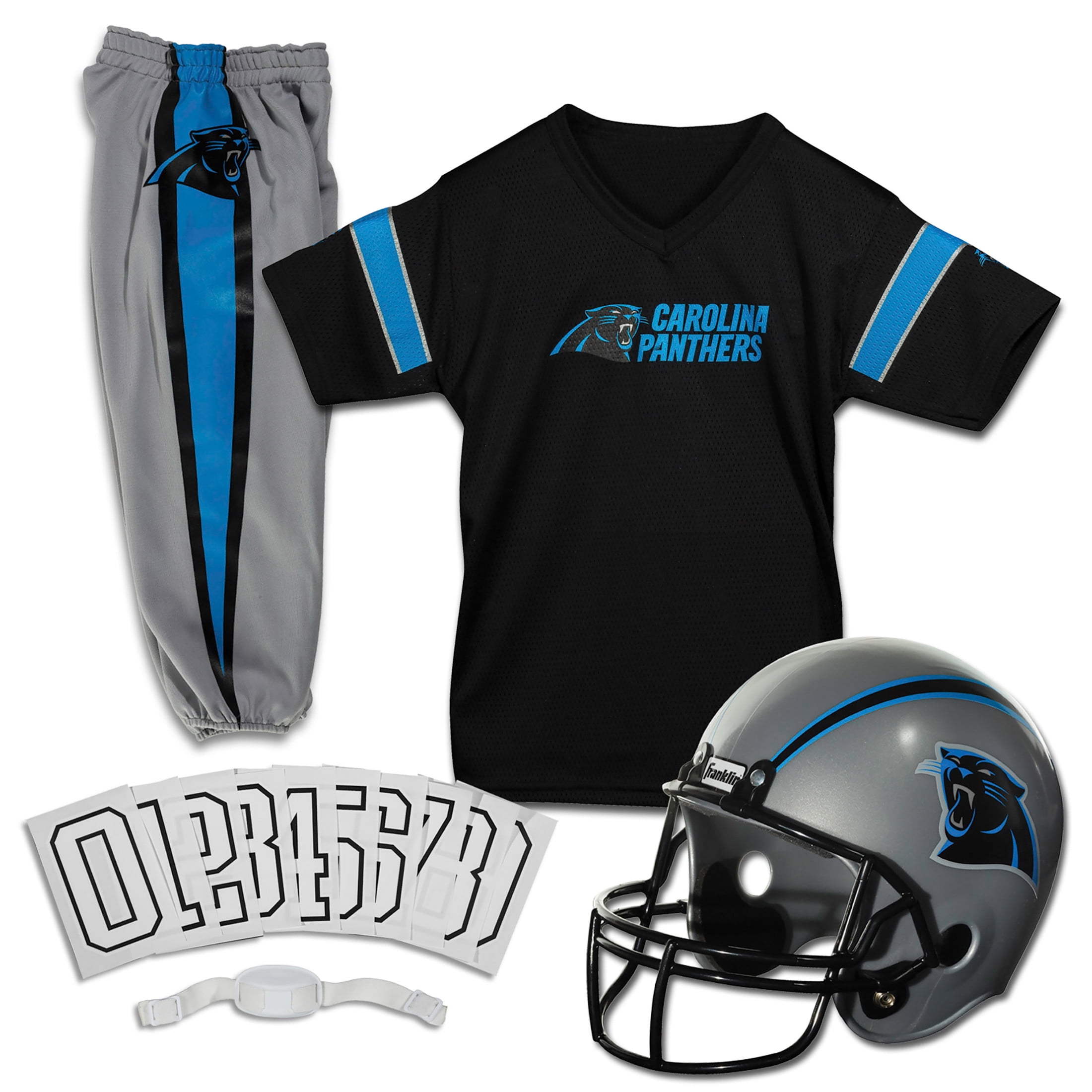 Franklin Sports Carolina Panthers Kids NFL Uniform Set - Youth NFL Team ...
