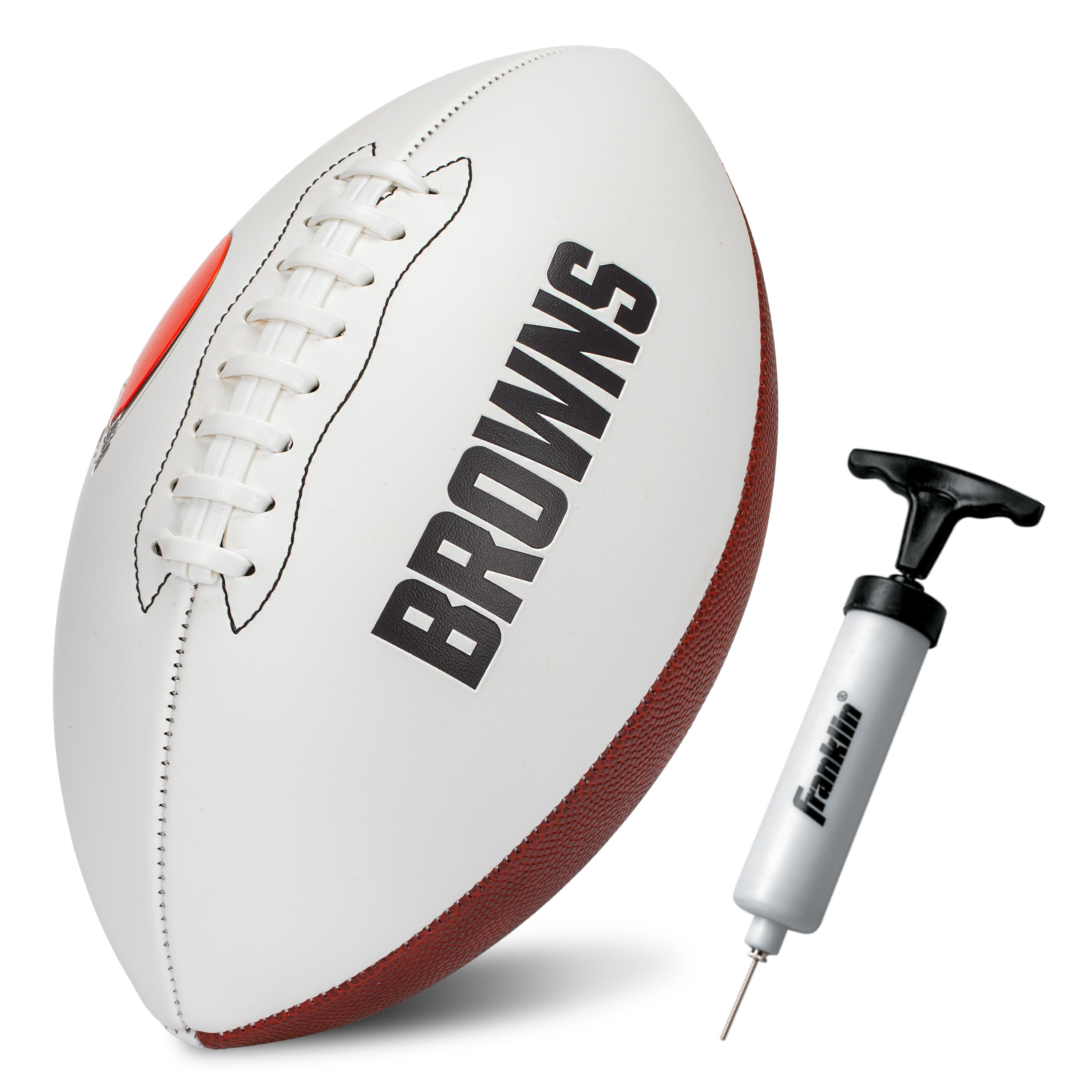 Franklin Sports NFL Cleveland Browns Autograph Football - Official Size ...