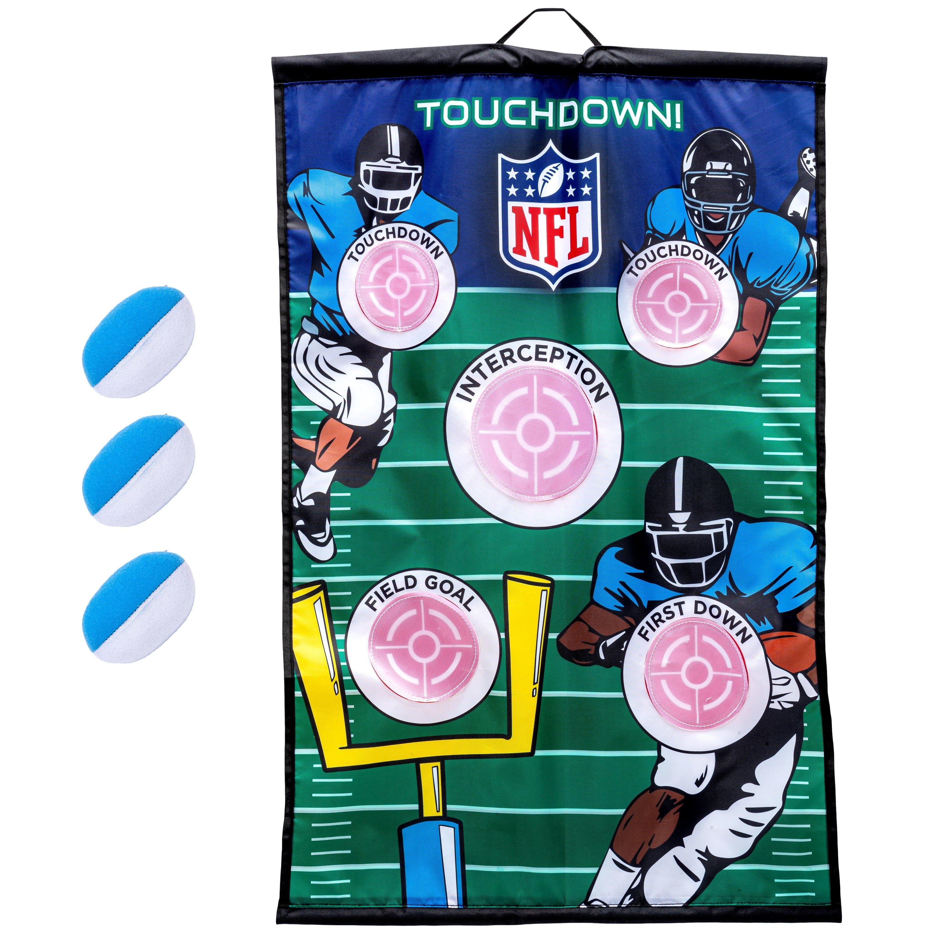 Franklin Sports NFL Football Target Toss Game - Kids Over the Door Mini ...