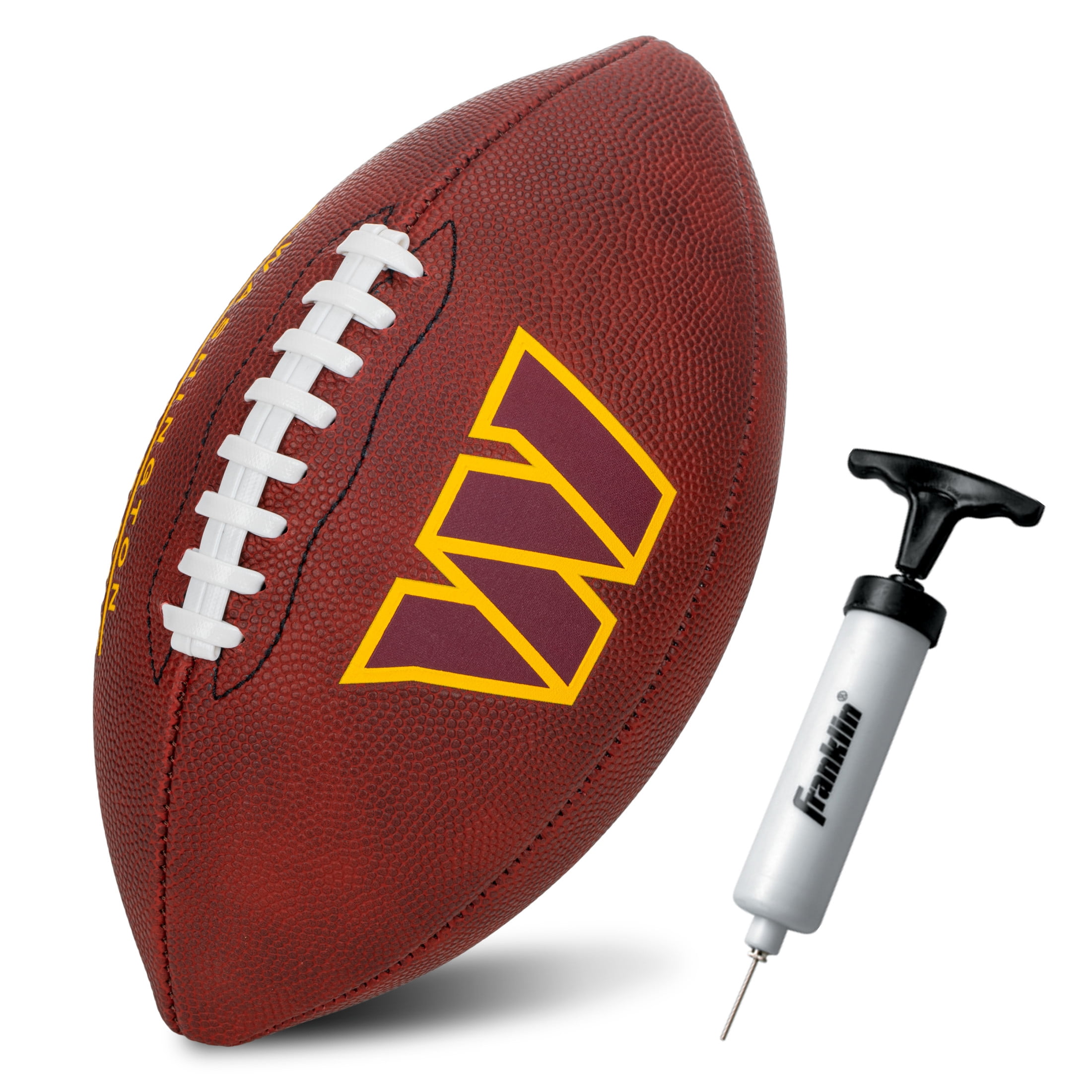 Franklin Sports NFL Washington Commanders Football - Youth Junior Size ...