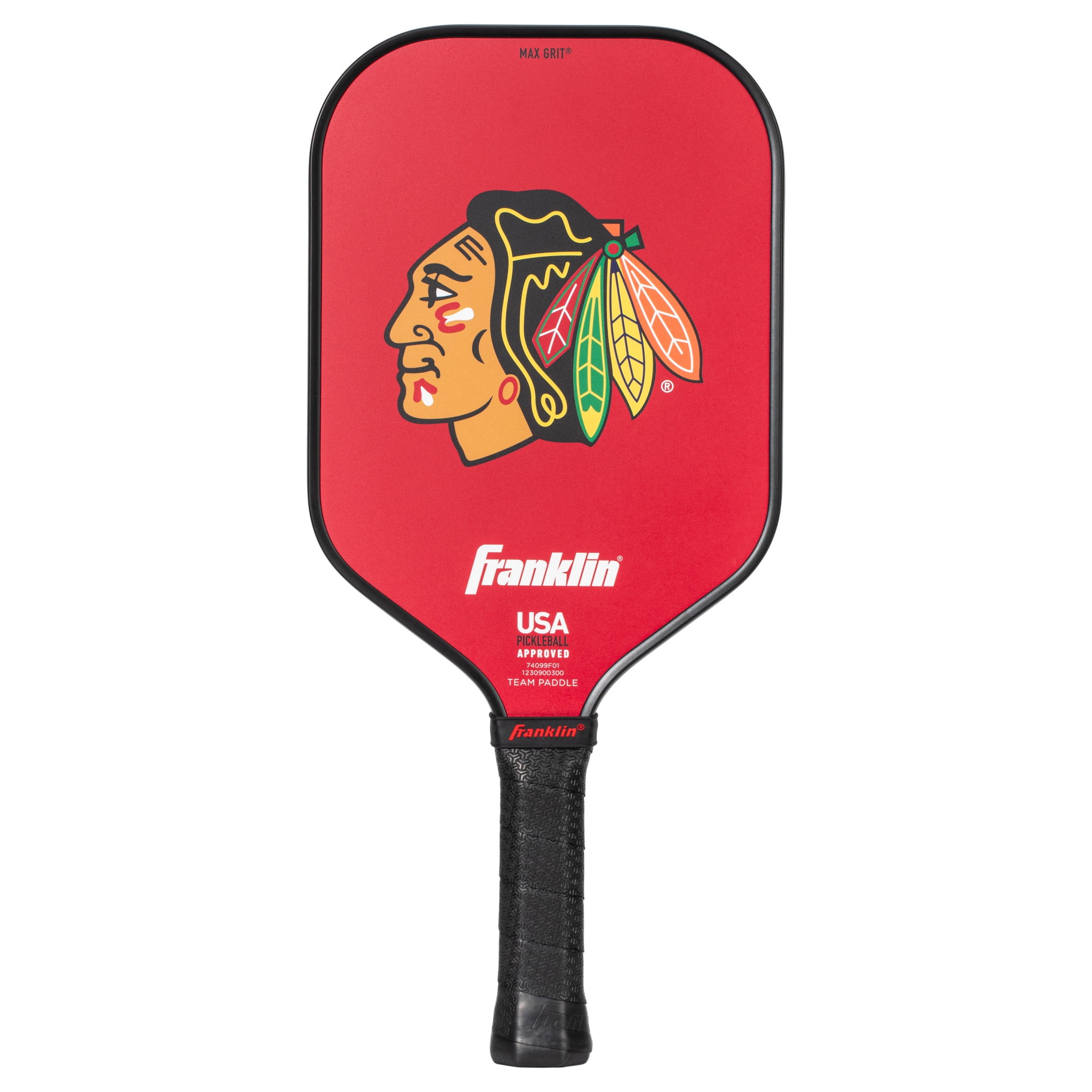 Franklin Sports NHL Chicago Blackhawks Pickleball Paddle - Official NHL ...