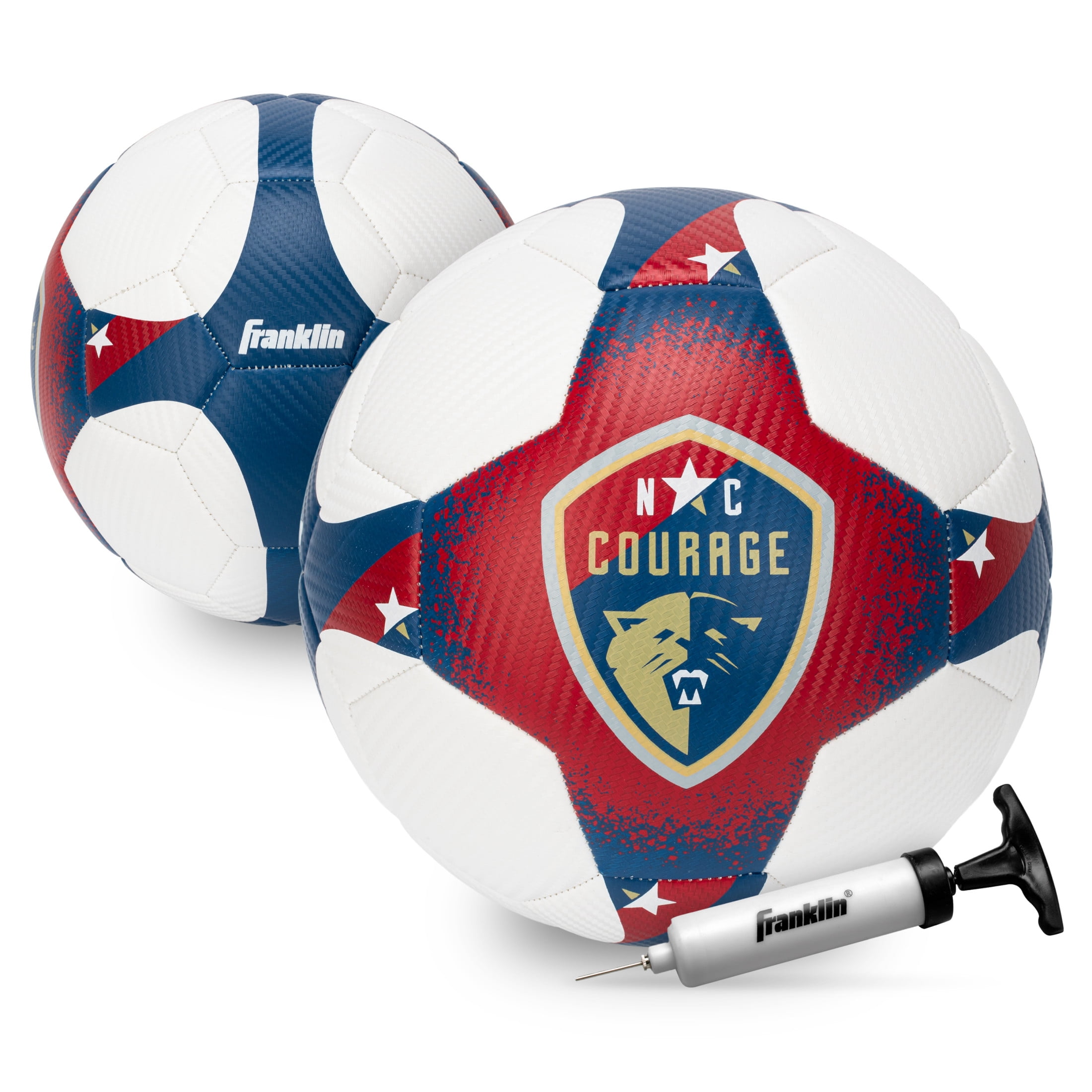 Franklin Sports NWSL Courage Soccer Ball - Official Size 5 - Durable ...