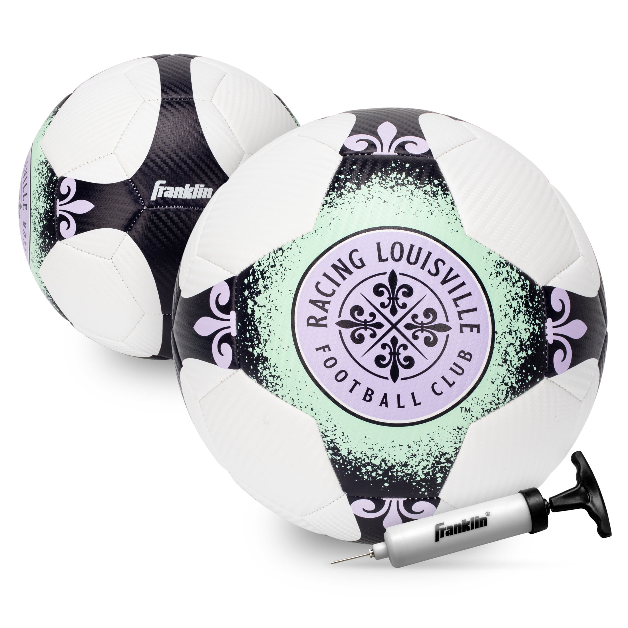 Franklin Sports NWSL Racing Louisville Soccer Ball - Size 5 - Walmart.com