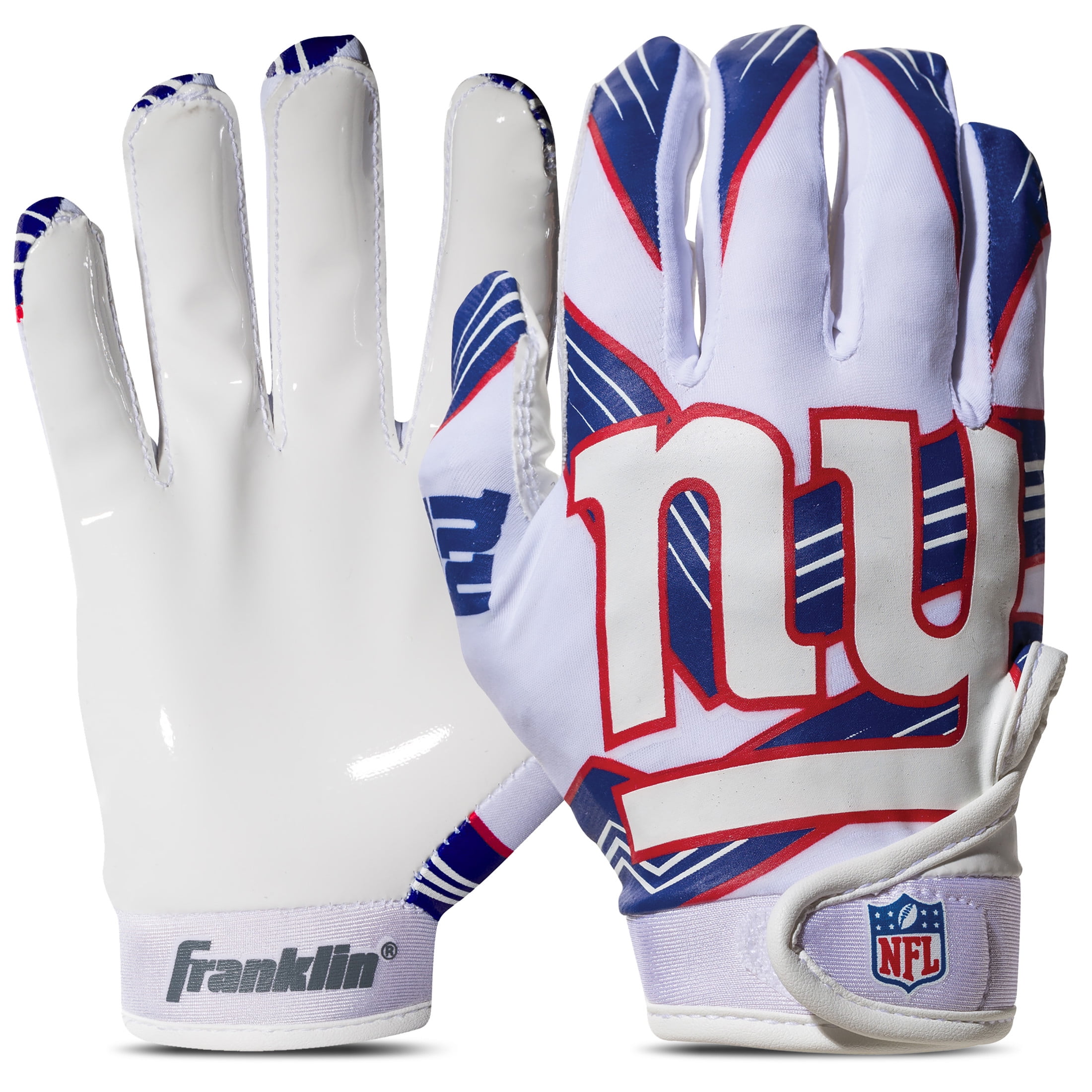 Franklin Sports New York Giants Youth NFL Football Receiver Gloves ...