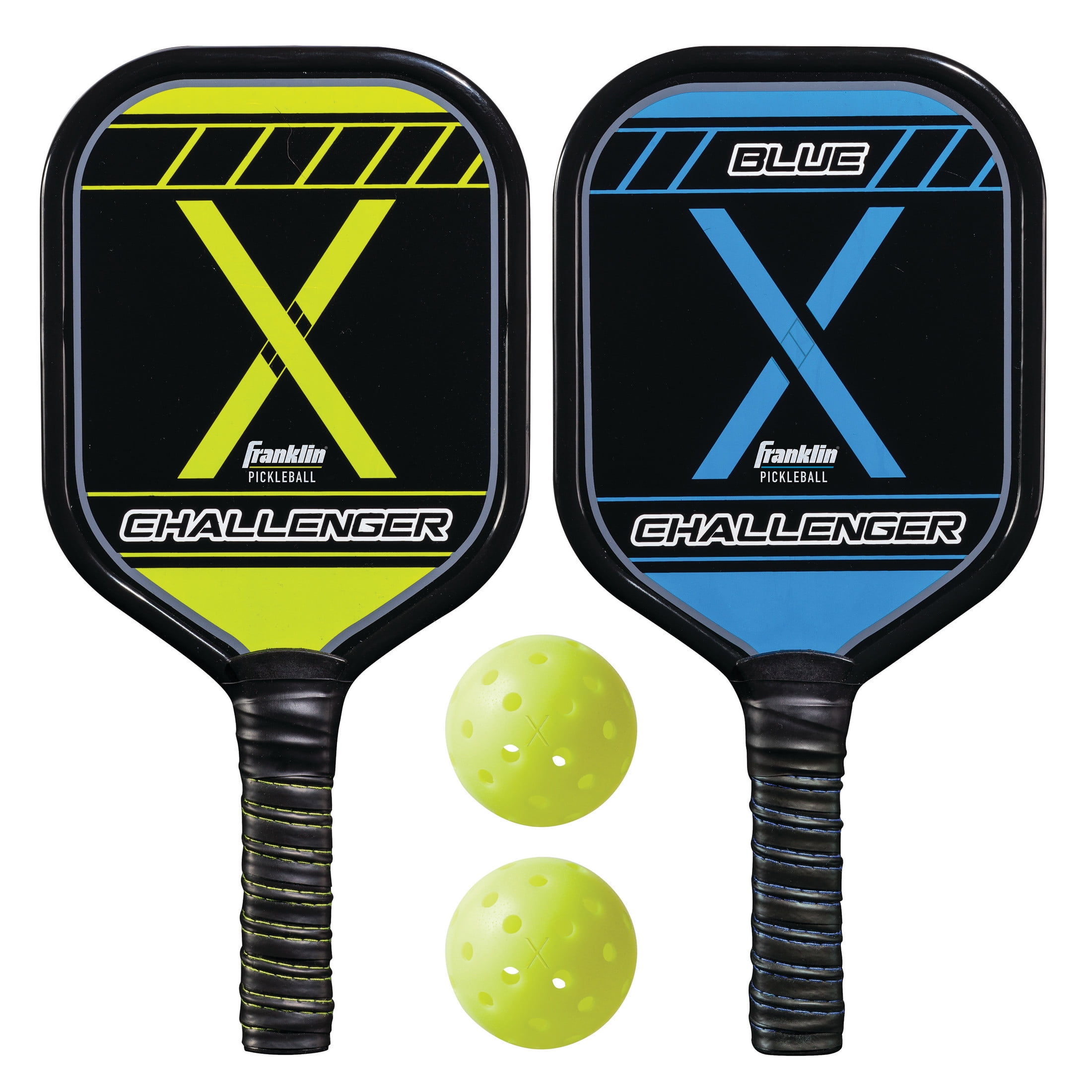 Franklin Sports Pickleball Starter Set - (2) Aluminum Paddles + (2 ...