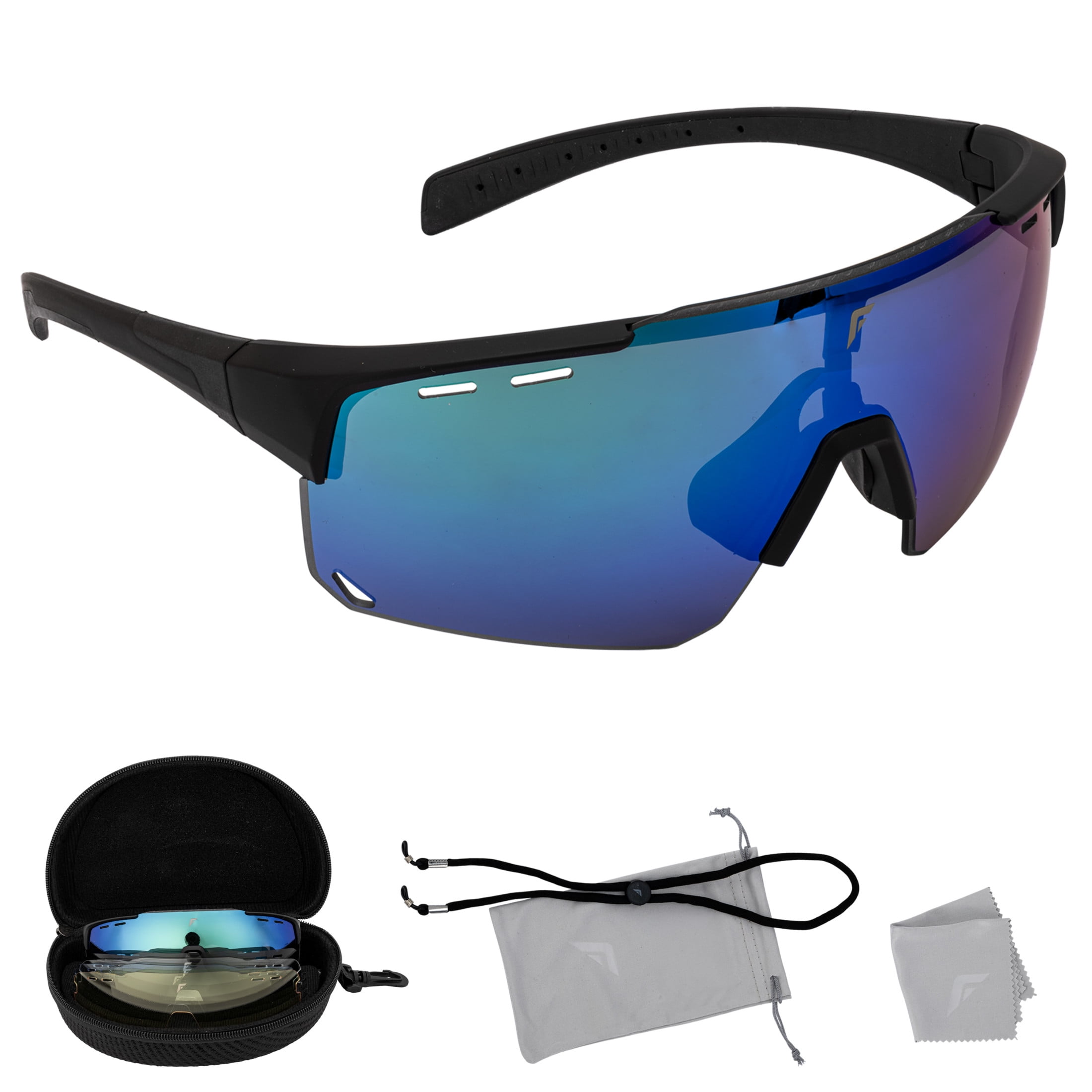 Franklin Sports Pickleball Sunglasses - Sport Glasses with (5) Lenses ...