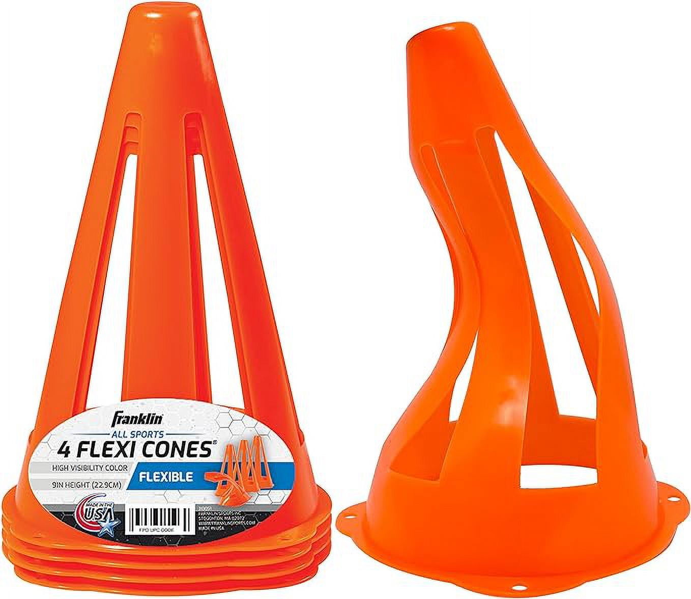 Franklin Sports Plastic Soccer Cones - Mini Sports Cones for Drills ...