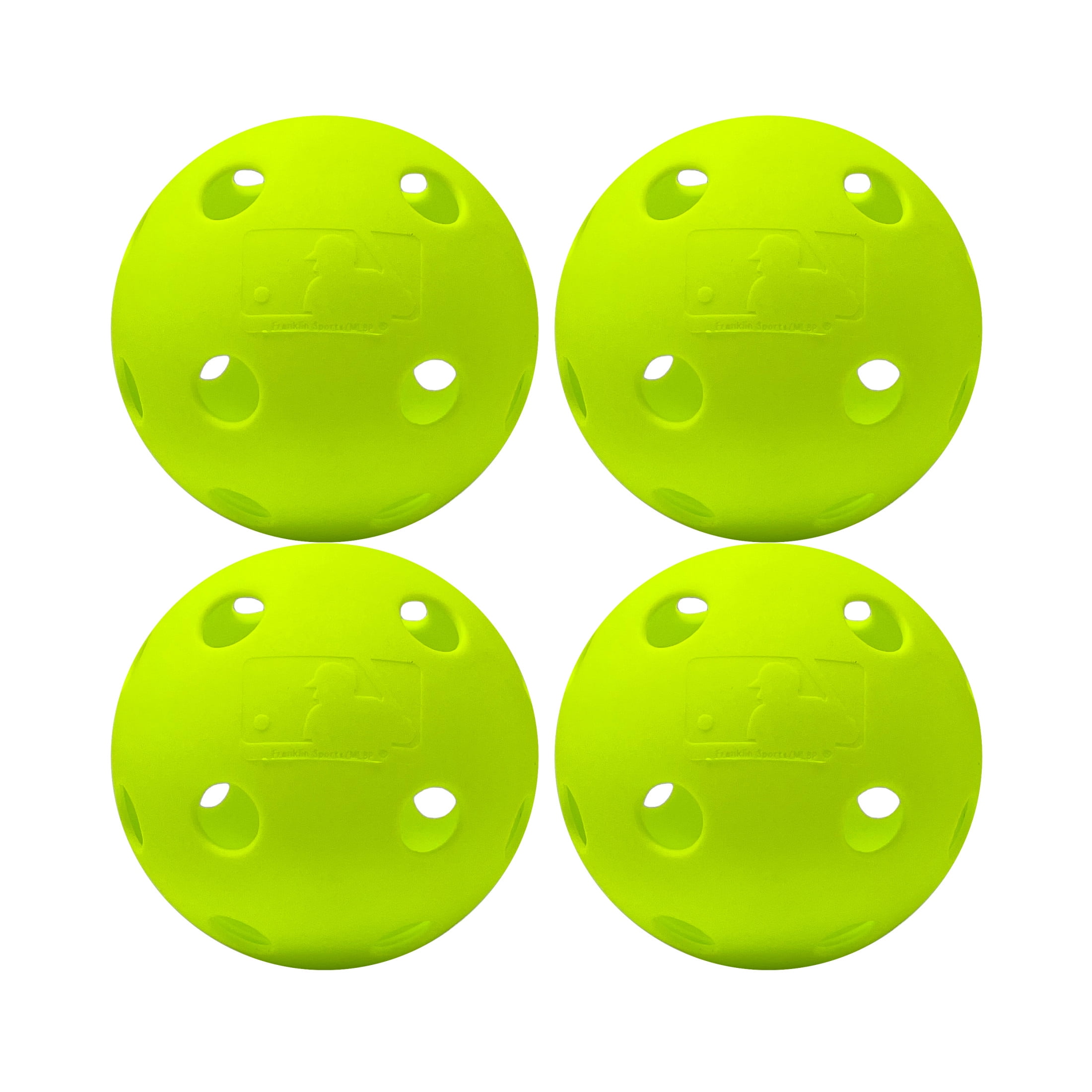 Franklin Sports Plastic Softballs - Indestruct-A-Ball Plastic Practice ...