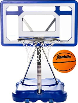 Franklin Sports Pool Basketball Hoop - Waterproof Mini Basketball Hoop ...