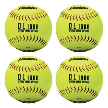 Franklin Sports Practice Softballs - Official Size and Weight Softball ...