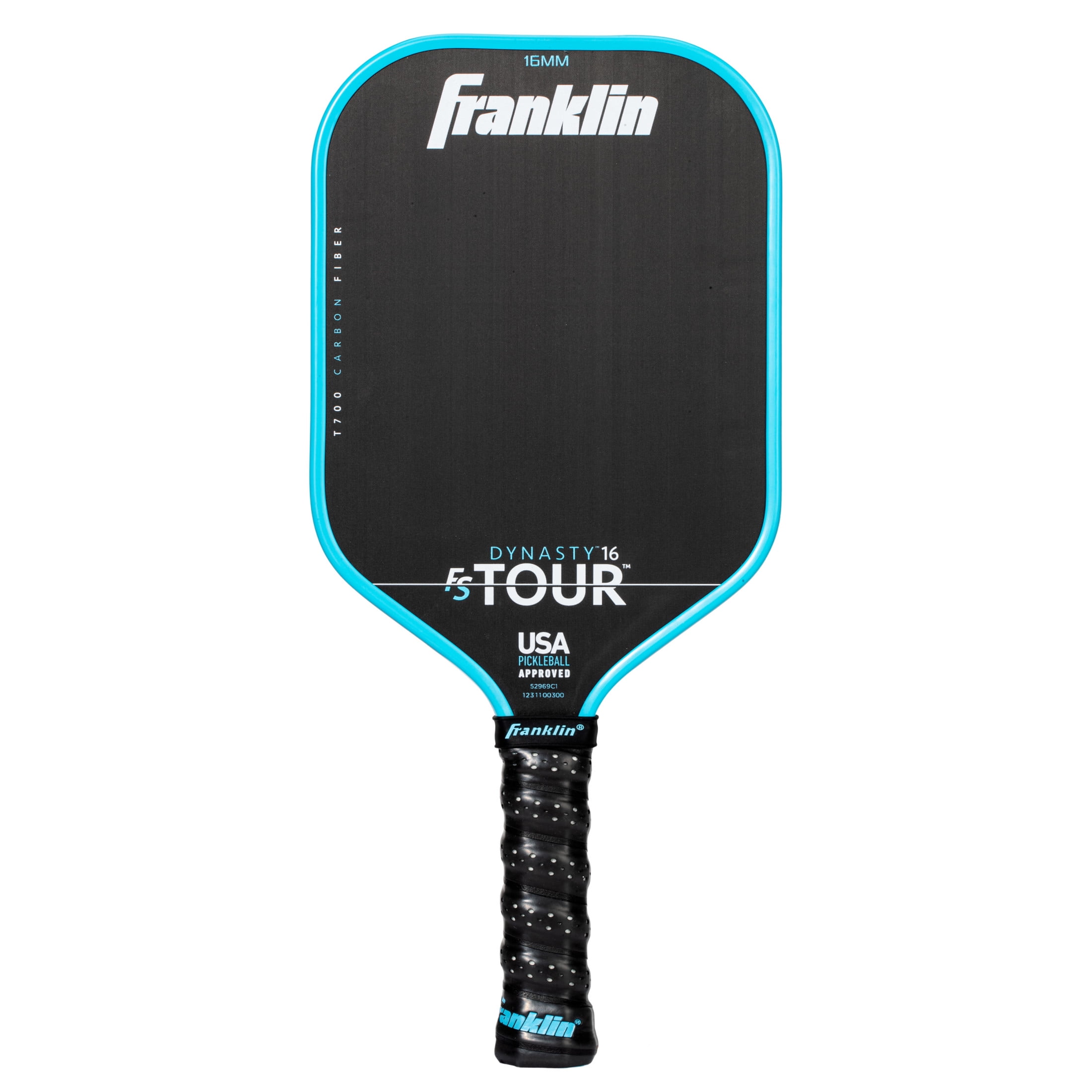 Franklin Sports Pro Pickleball Paddles - FS Tour Series Carbon Fiber ...