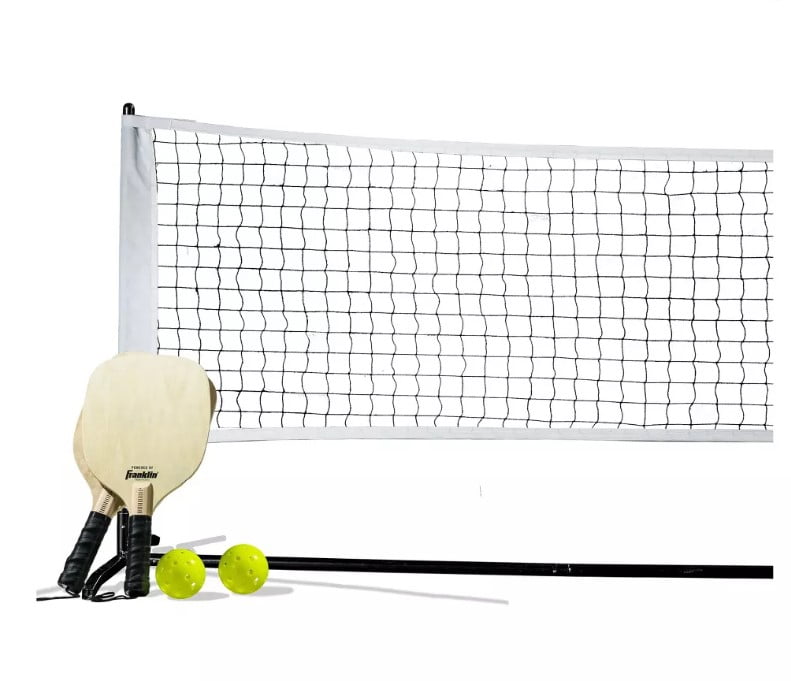 Franklin Sports Quikset Half Court Pickleball Starter Net Set - Walmart.com