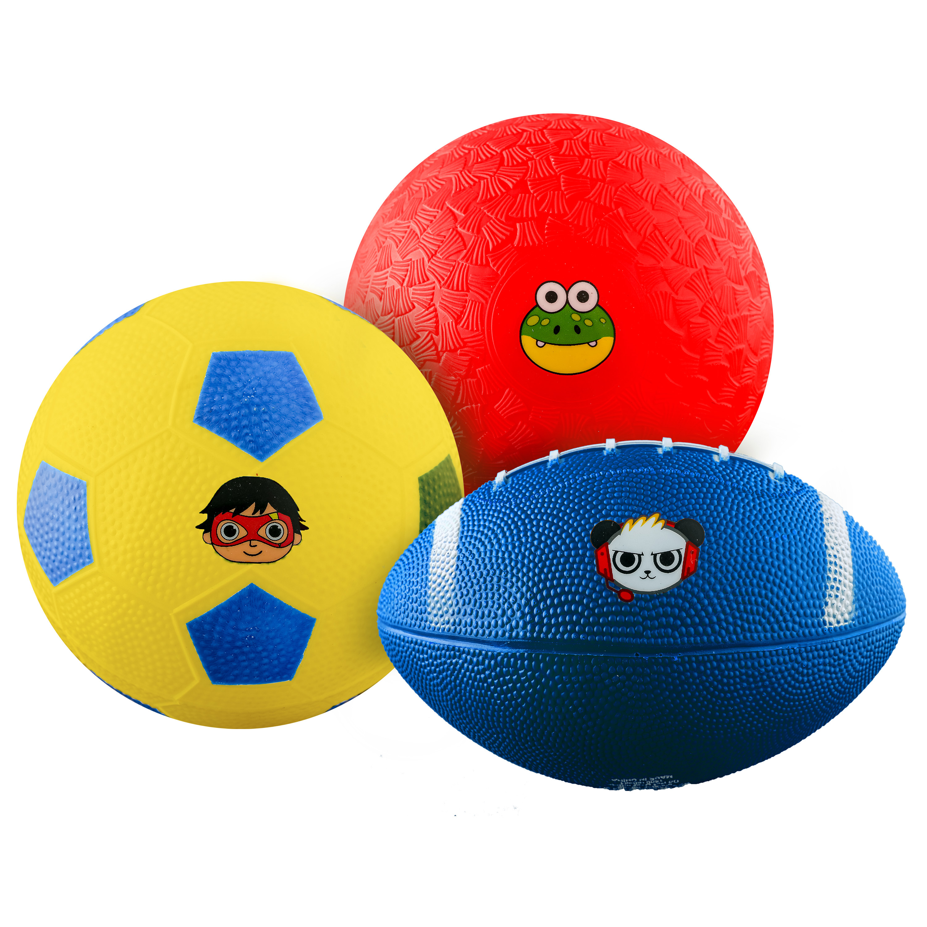 Franklin Sports Ryan's World 3pck Micro balls - Walmart.com
