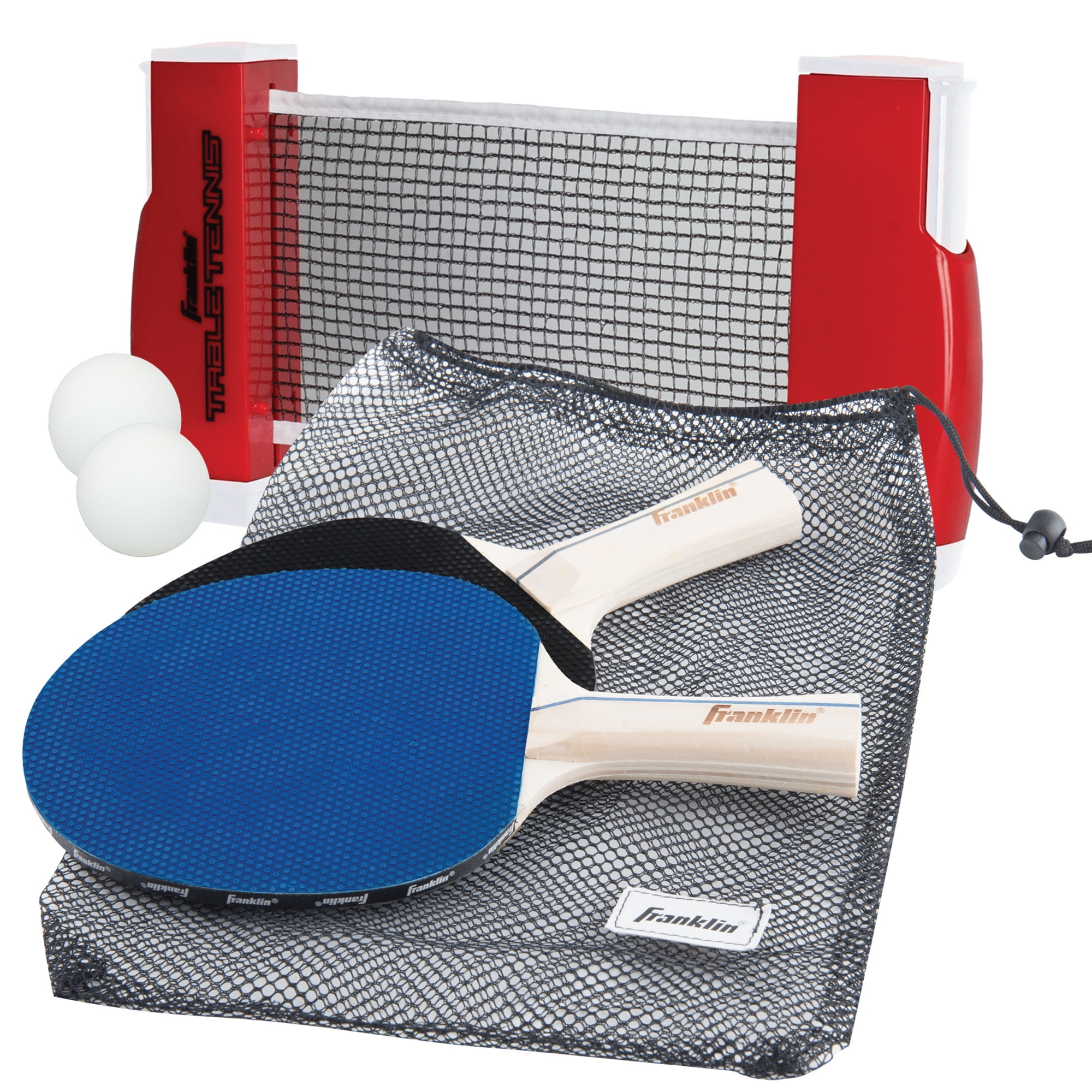 Franklin Sports Table Tennis to Go - 2 Player Table Tennis Set ...