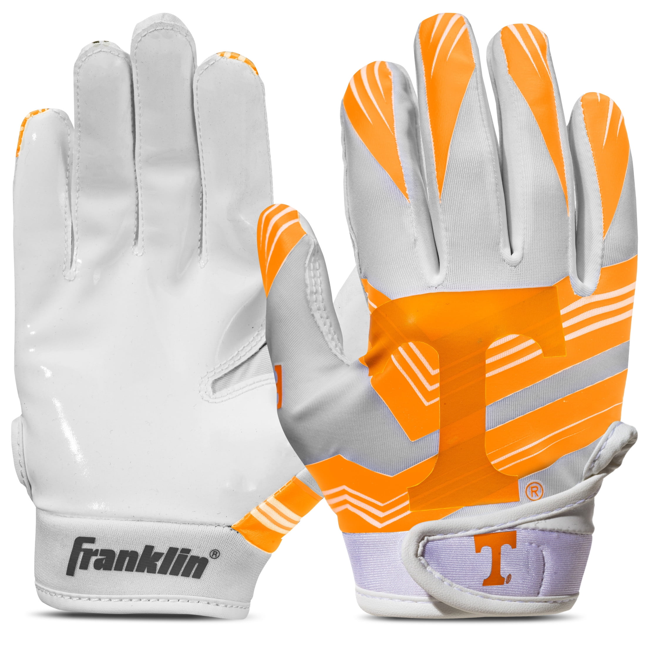 Franklin Sports Tennessee Volunteers Kids Football Receiver Gloves ...
