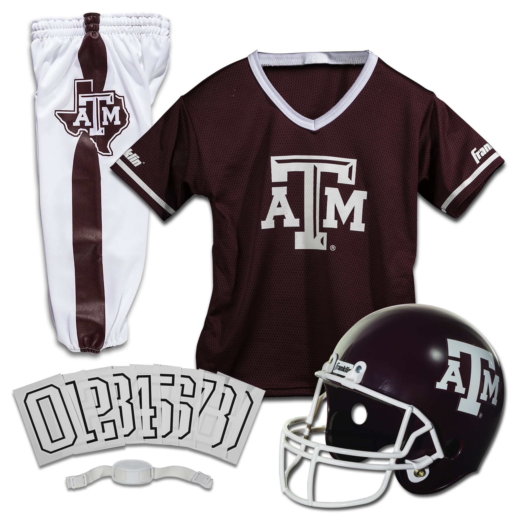 Franklin Sports Texas A&M Aggies Kids College Football Uniform Set ...