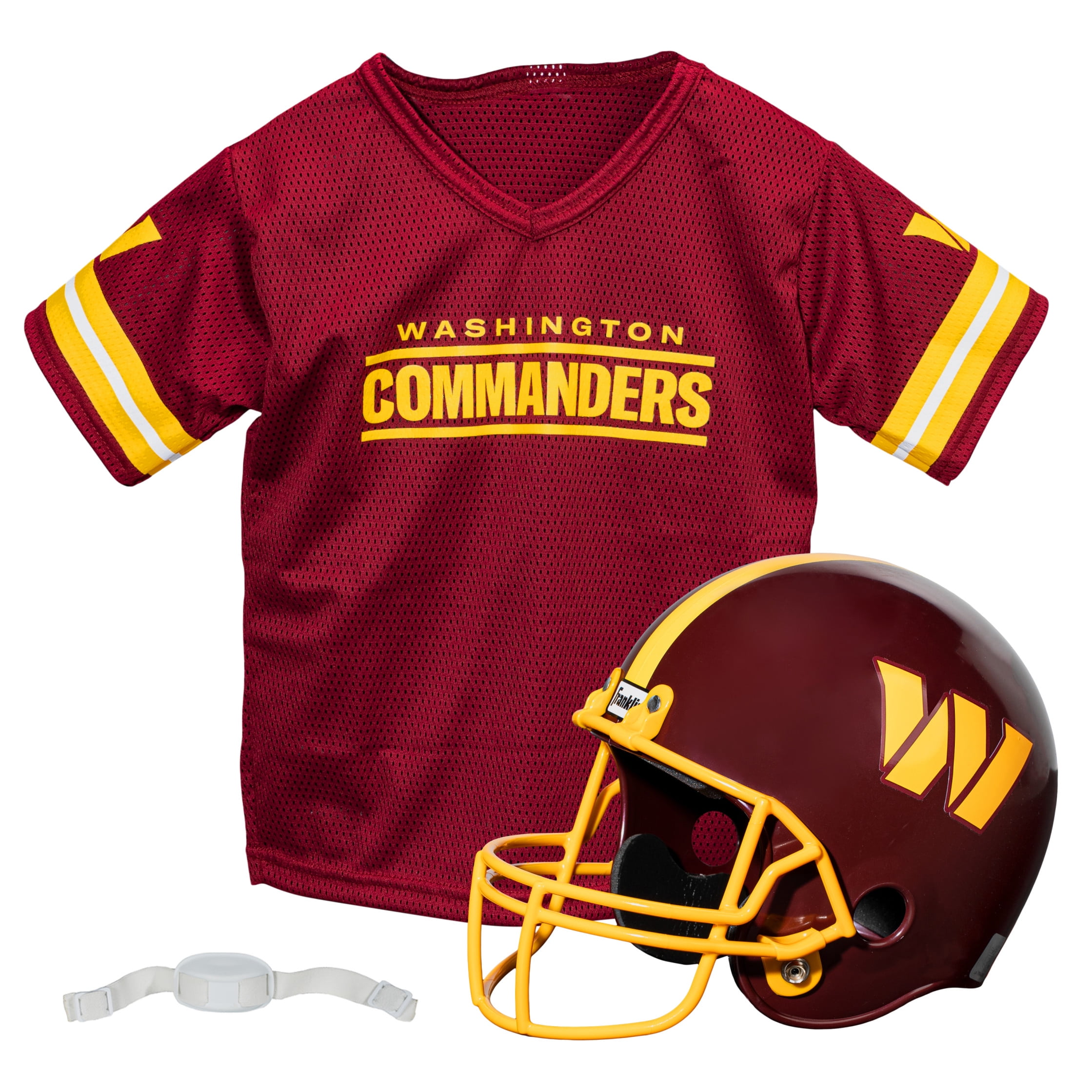 Franklin Sports Washington Commanders Kids Football Helmet + Jersey Set ...