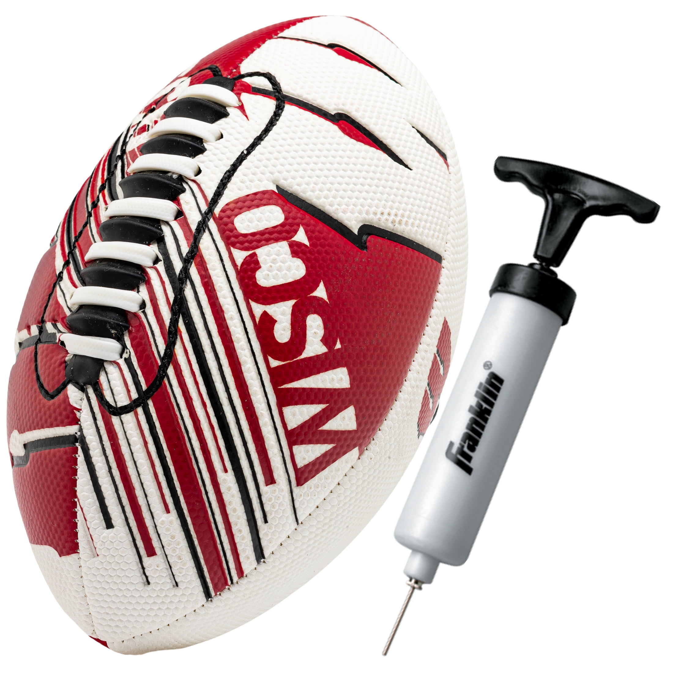 Franklin Sports Wisconsin Badgers Youth Mini Football 8.5 Inch ...