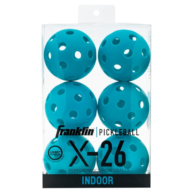 Franklin Sports X-26 Indoor Pickleballs - USA Pickleball Official