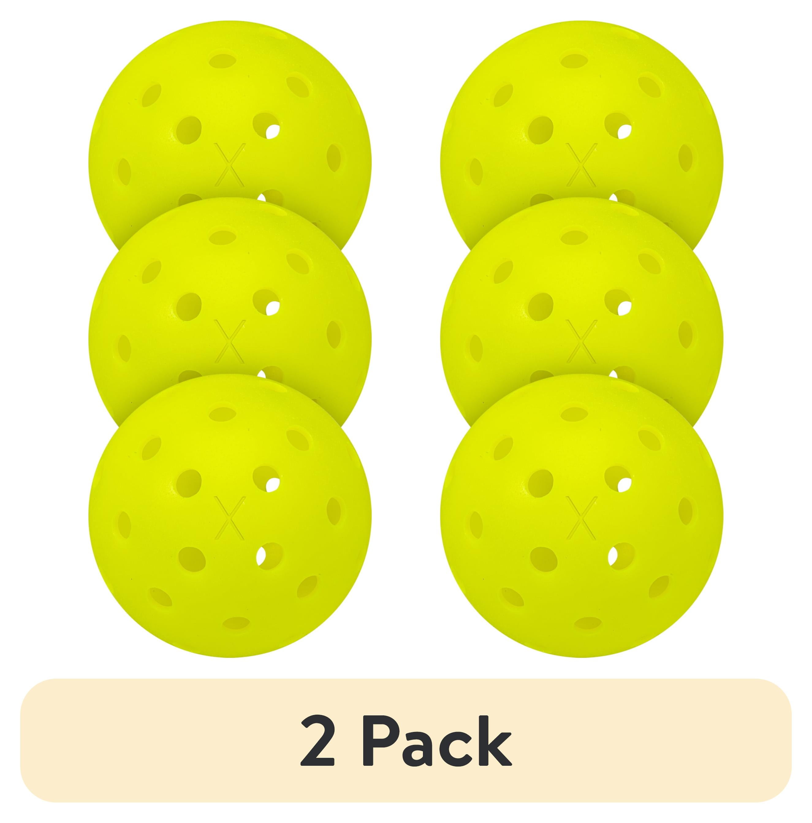 (2 pack) Franklin Sports X-40 Outdoor Pickleballs - USAPA - Regulation ...