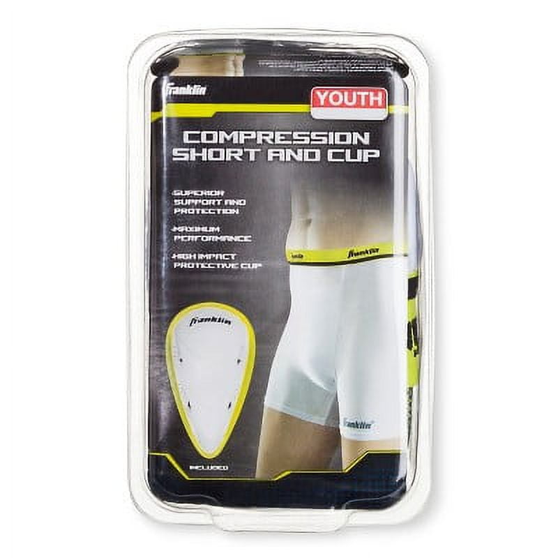 Franklin Sports Youth Compression Short with Cup - L/XL - Walmart.com
