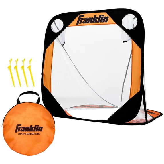 Franklin Sports Youth Lacrosse Pop-Up Goal – 3’x3’ Portable Net with ...
