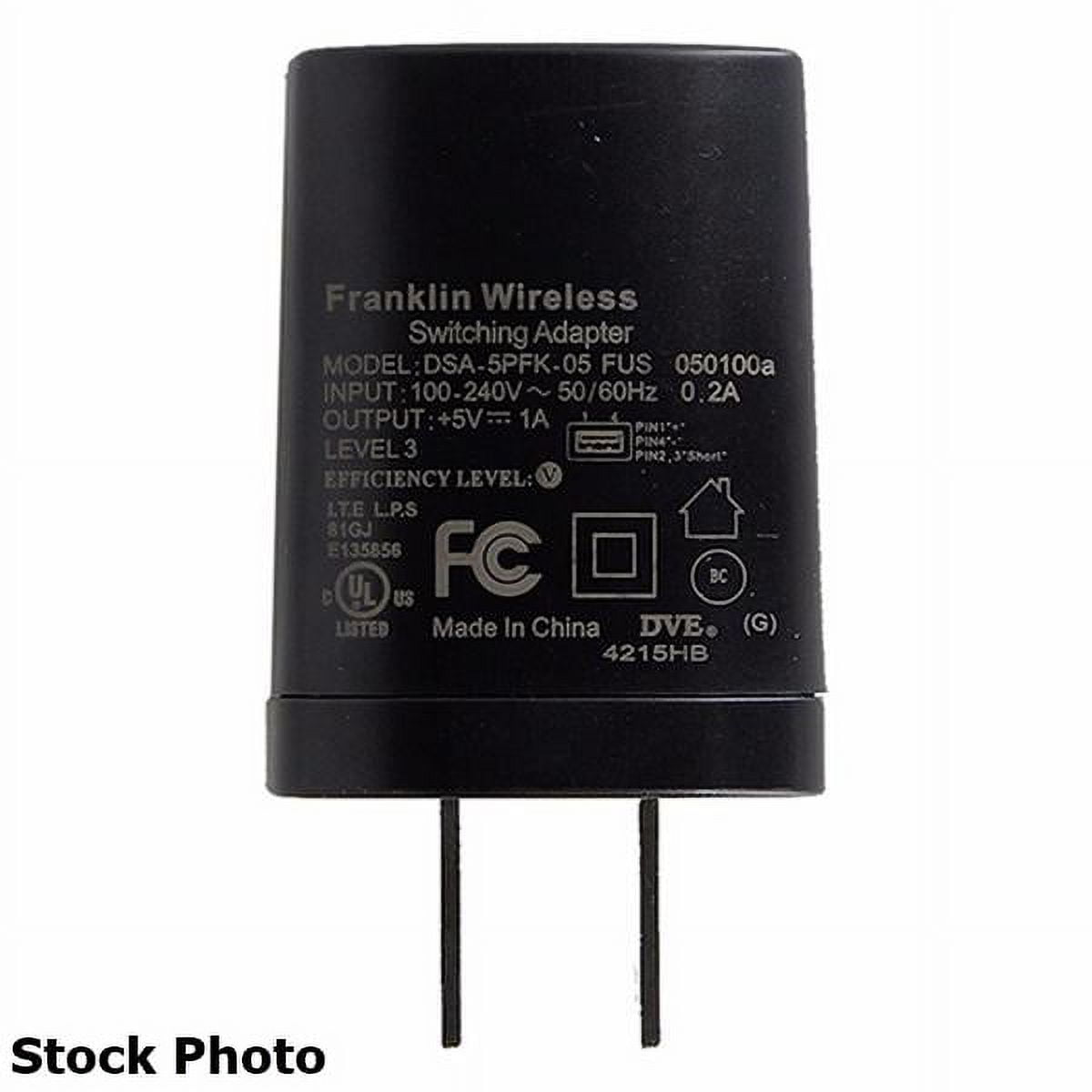 Franklin Wireless DSA-5PFK-05 5V 1A Wall Adapter for USB Devices ...