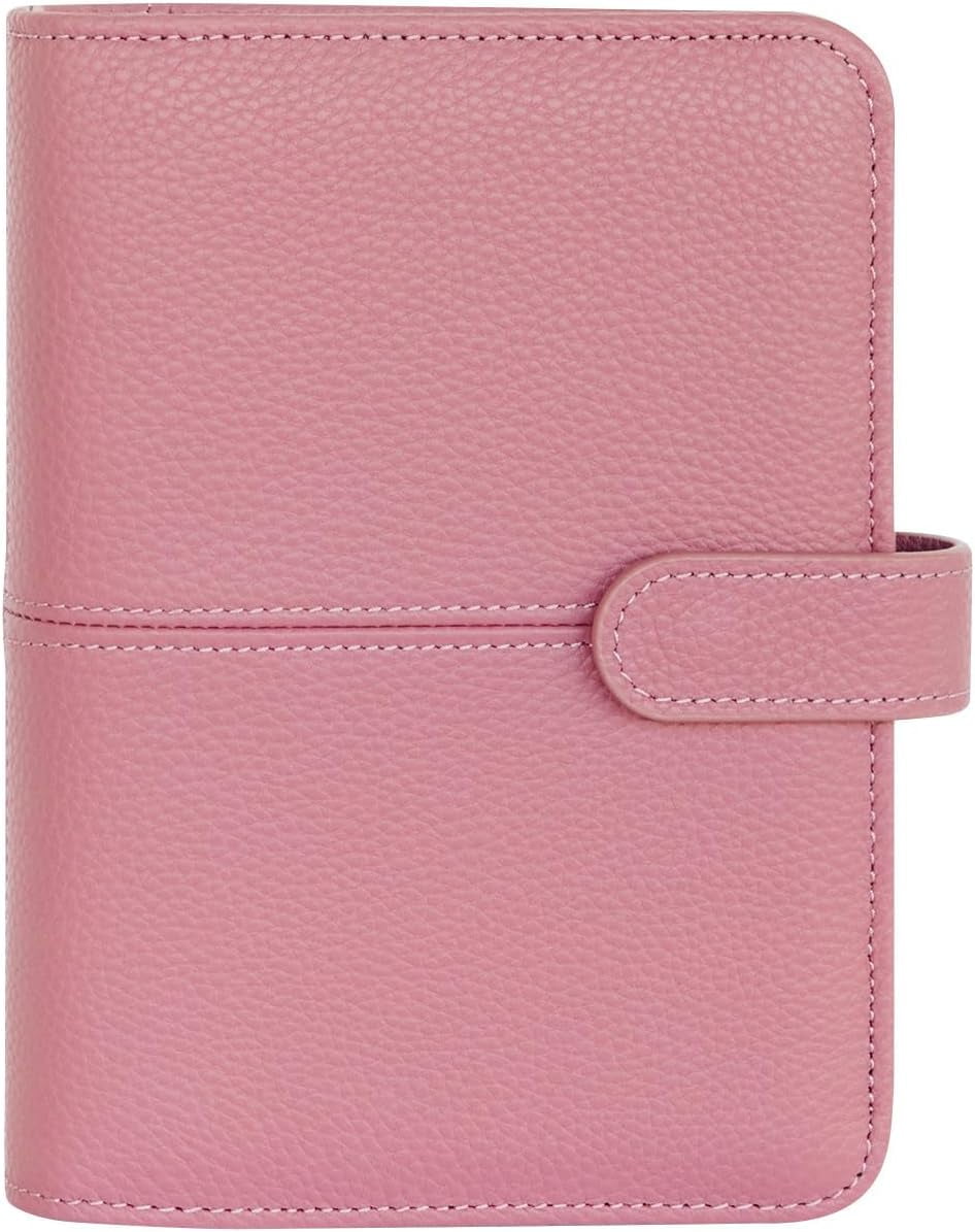 FranklinCovey - Anna Leather Snap Binder (Pocket, Nostalgia Rose ...