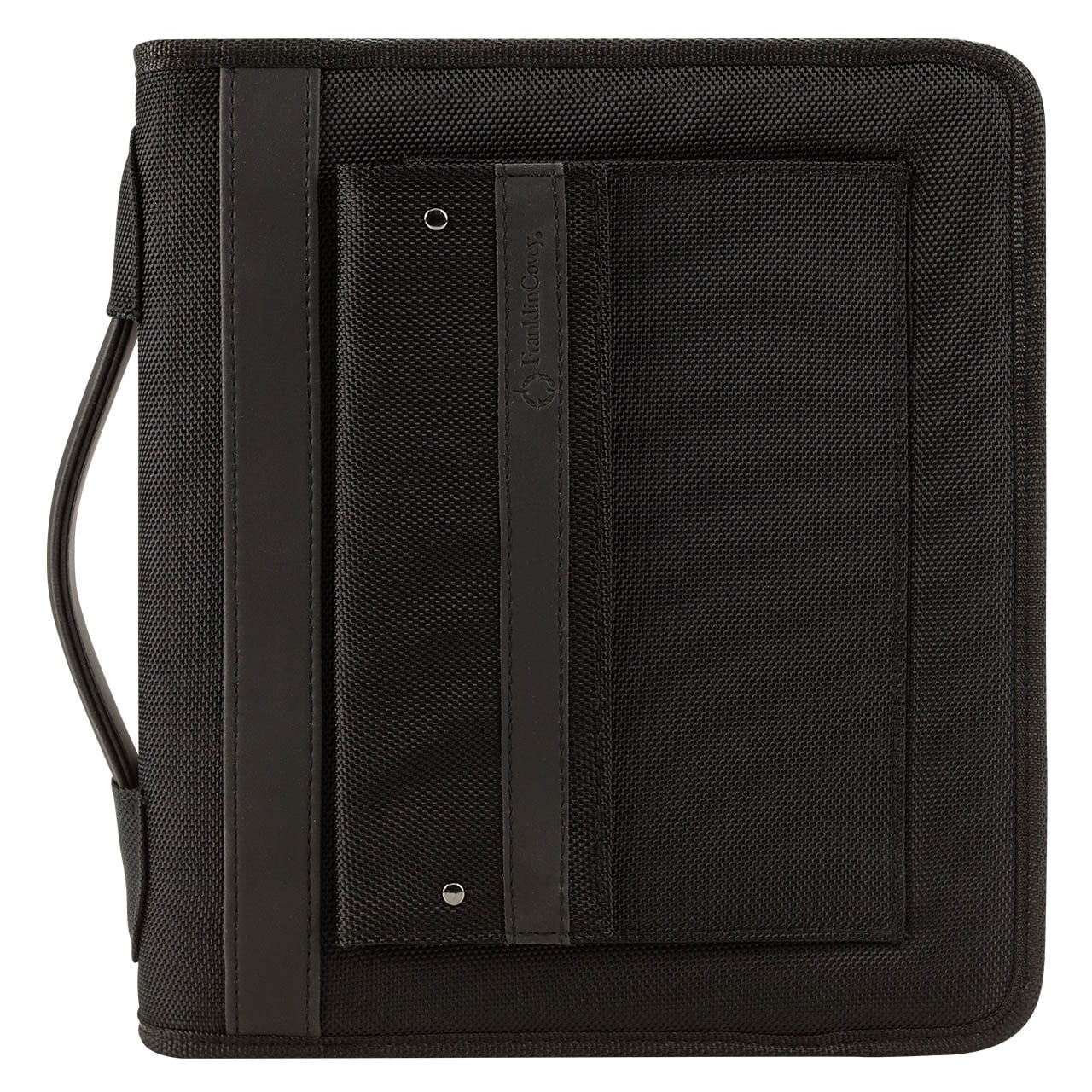 FranklinCovey Classic Size Nylon Zipper Binder With Handles, Large ...