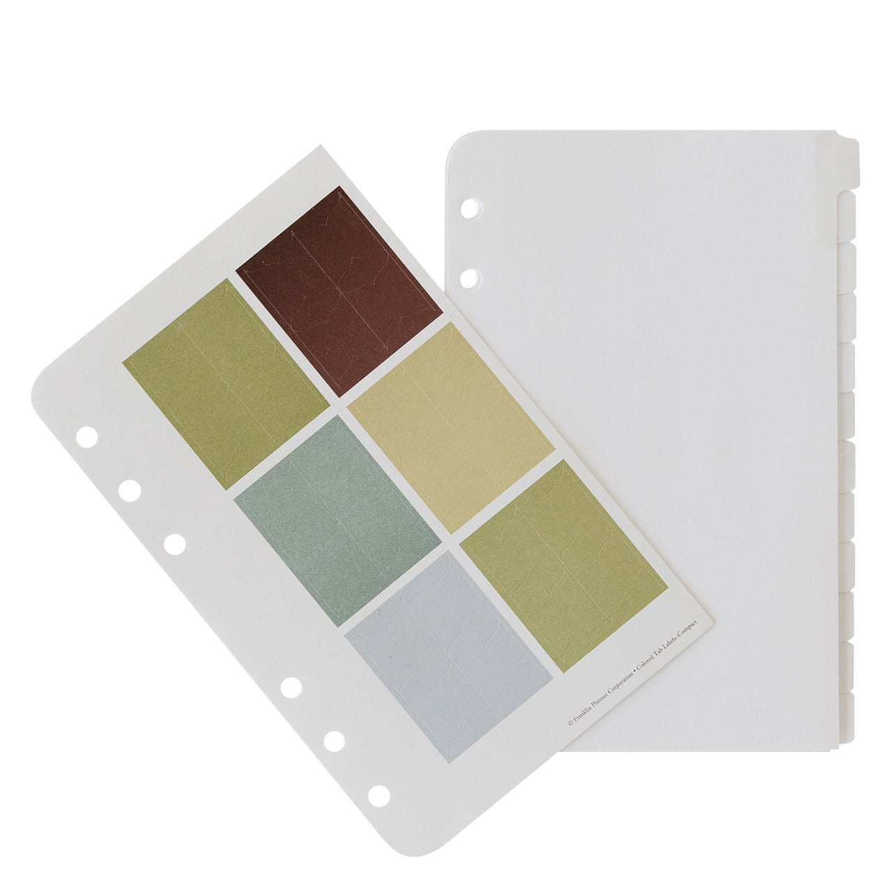 FranklinCovey Color Tabs (Compact Size) - Walmart.com