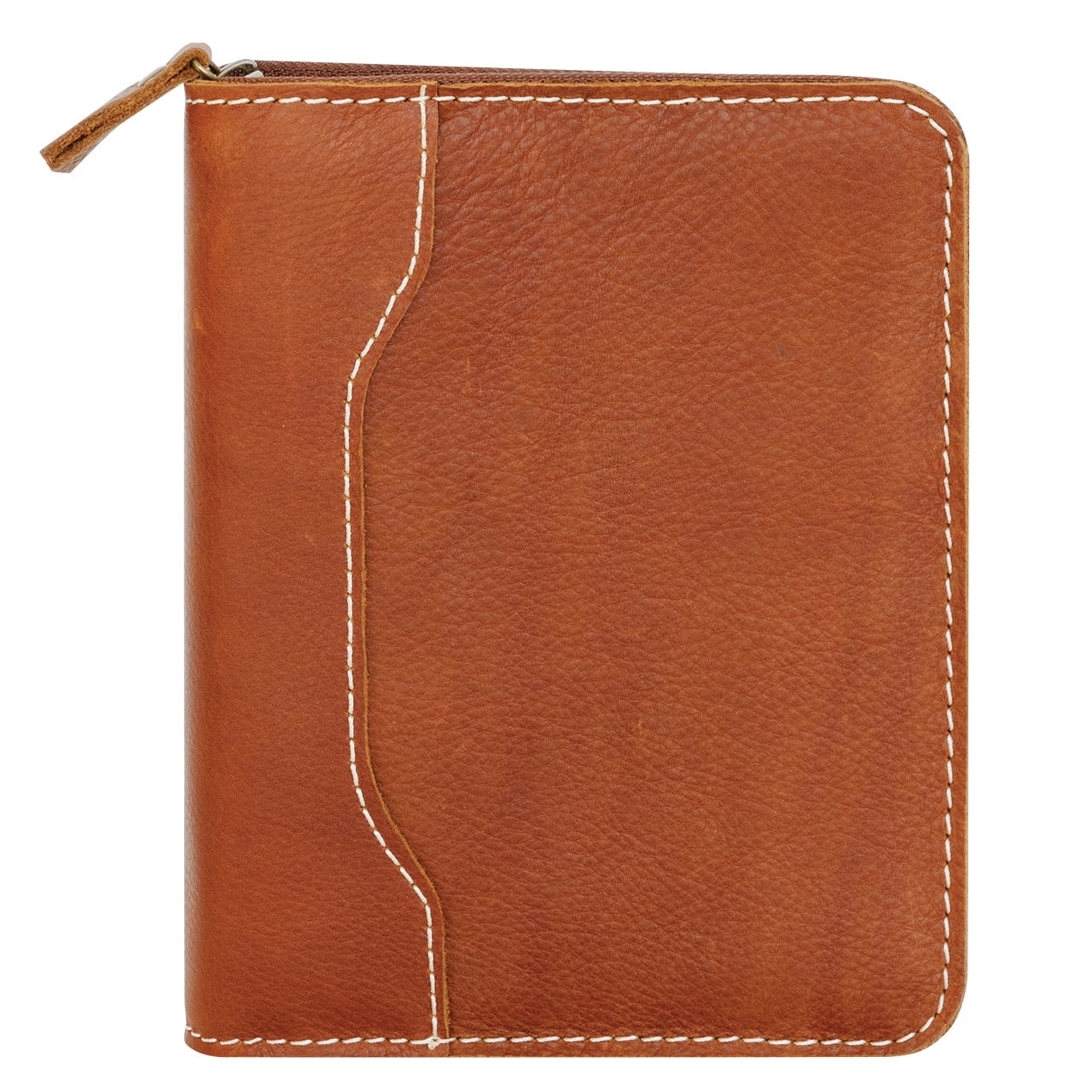 FranklinCovey Colt Leather Zipper Binder (Compact Size, Rustic ...