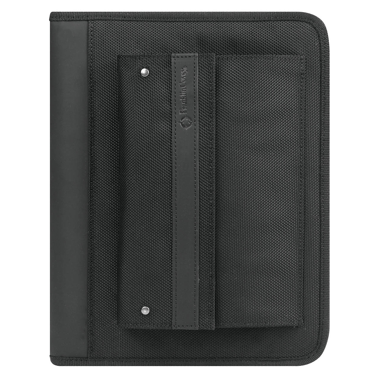 FranklinCovey Friday Nylon Zipper Binder (Classic Size, Black ...