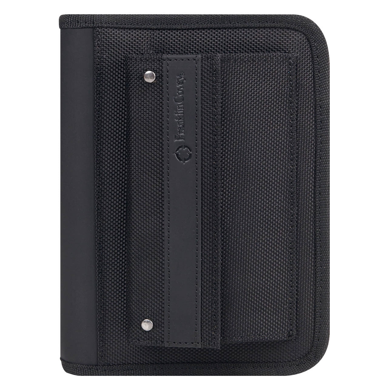 FranklinCovey Friday Nylon Zipper Binder (Pocket Size, Black) - Walmart.com