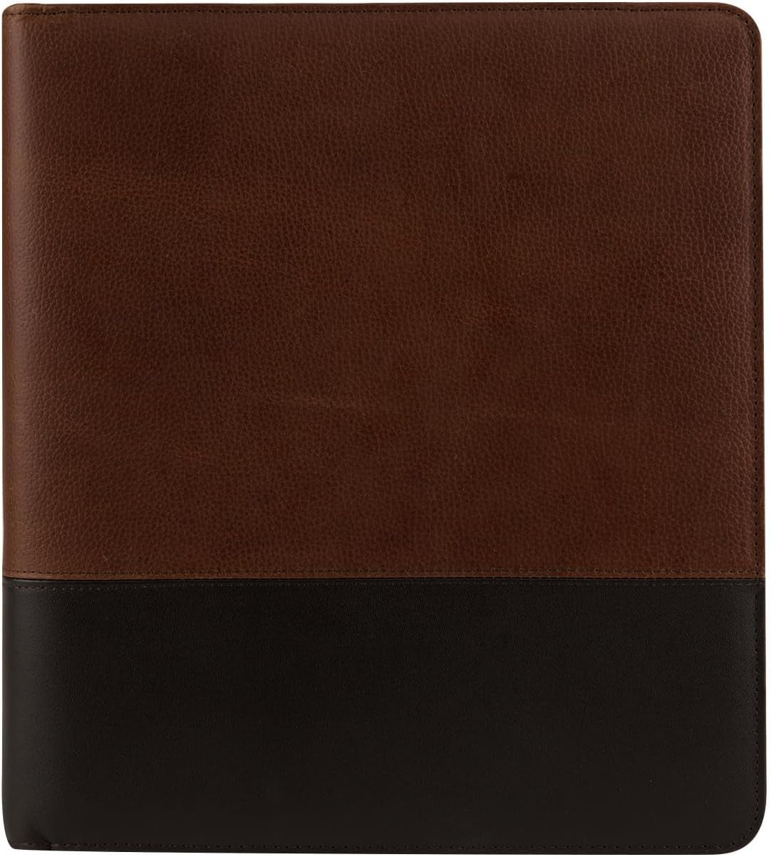 FranklinCovey - Logan Binder - Leather Open Binder (Monarch, Chocolate ...