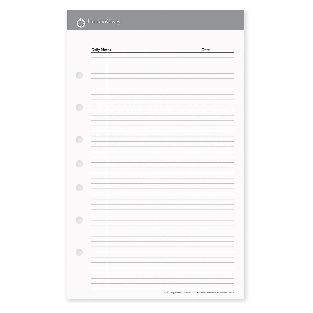 FranklinCovey Universal Portfolio Notepads (Classic Size) - Walmart.com