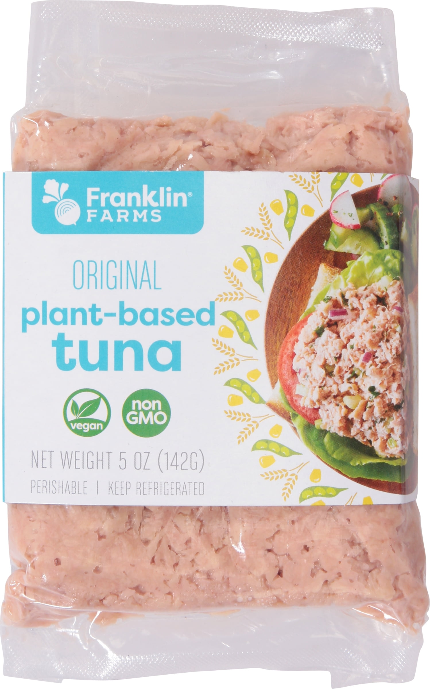 Frankly Organic Frankin Farms Plant Based Tuna - Walmart.com