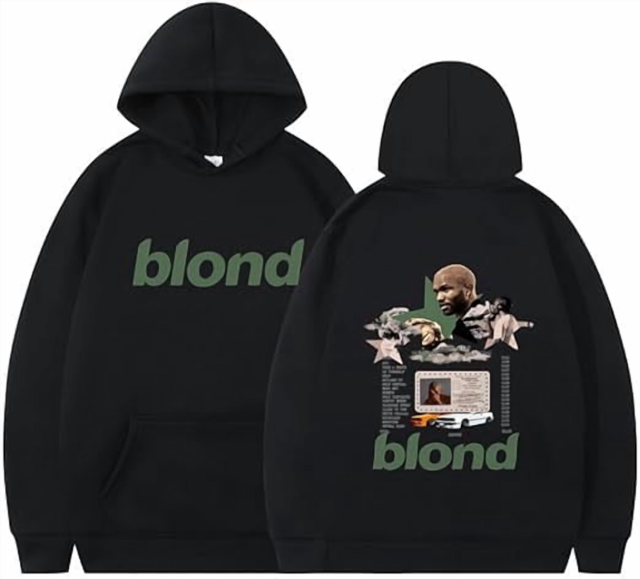 Franks Print Rapper Merch Oceans Hoodie Blond Album Hoodie Pullover ...