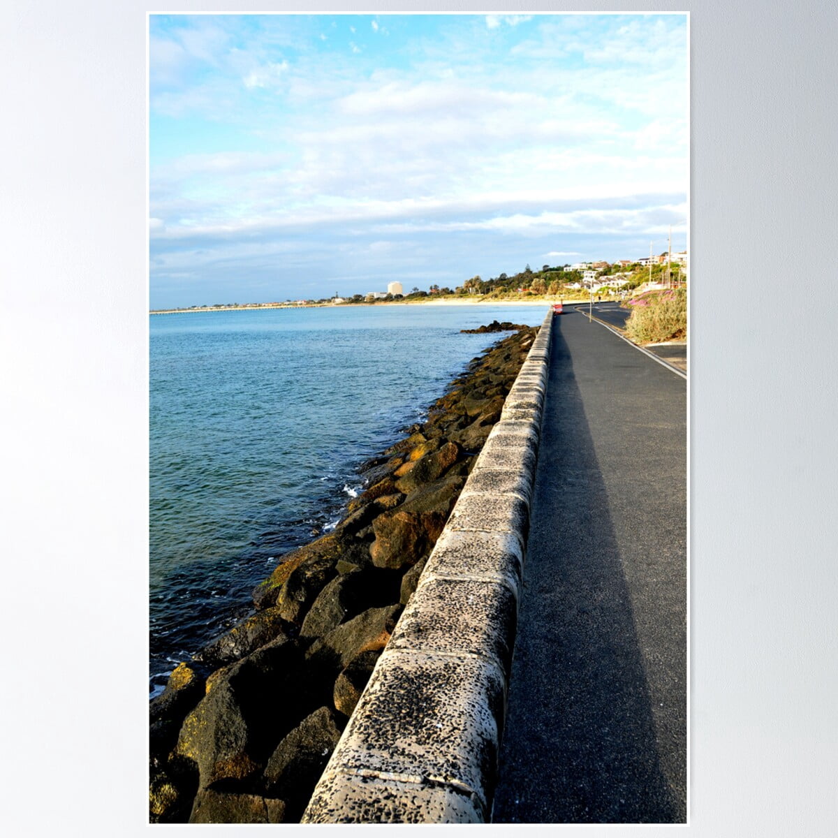 Frankston Foreshore Poster Wall Art, Modern Wall Decor For Living Room ...