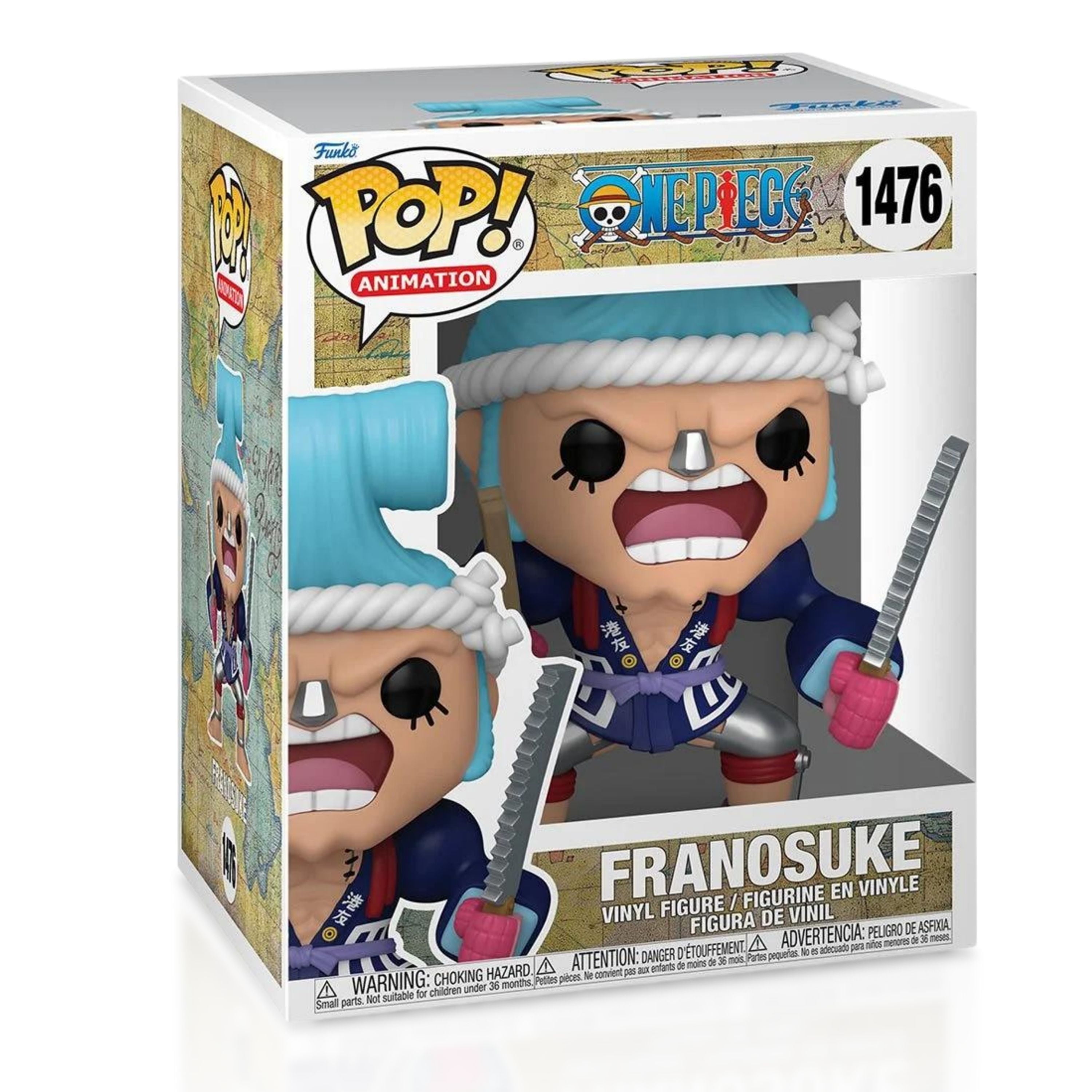 Franosuke Wano Funk Pop! Animation One Piece 1476 - Collectible Vinyl ...