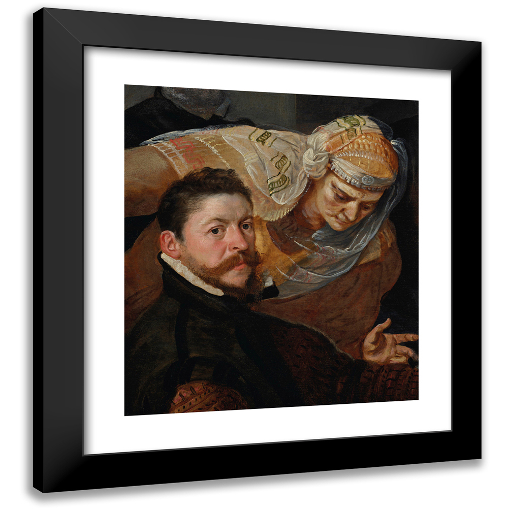 Frans Floris 12x14 Black Modern Framed Museum Art Print Titled ...