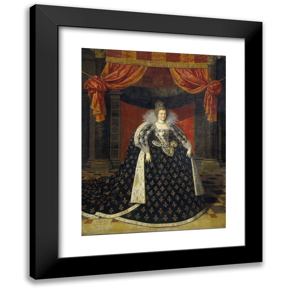 Frans Pourbus The Younger 12x14 Black Modern Framed Museum Art Print ...